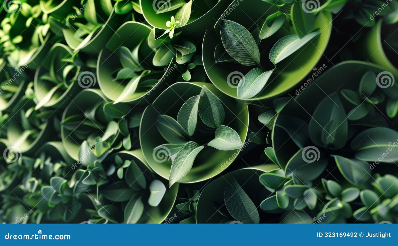 Triangular Leaves and Circular Petals Interlock To Create a ...