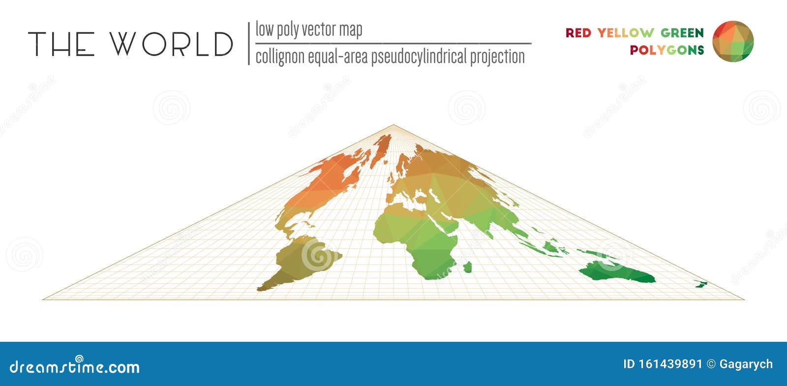 Triangular Mesh of the World. Stock Vector - Illustration of earth ...
