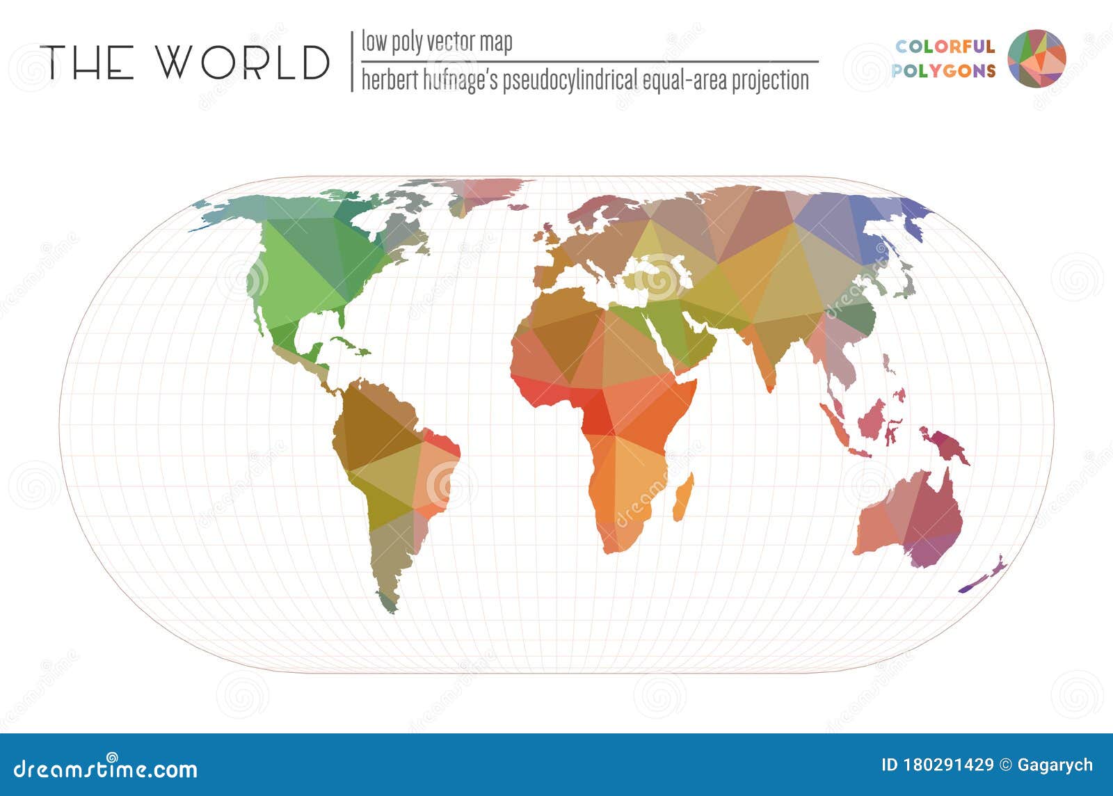 Triangular Mesh of the World. Stock Vector - Illustration of geography ...