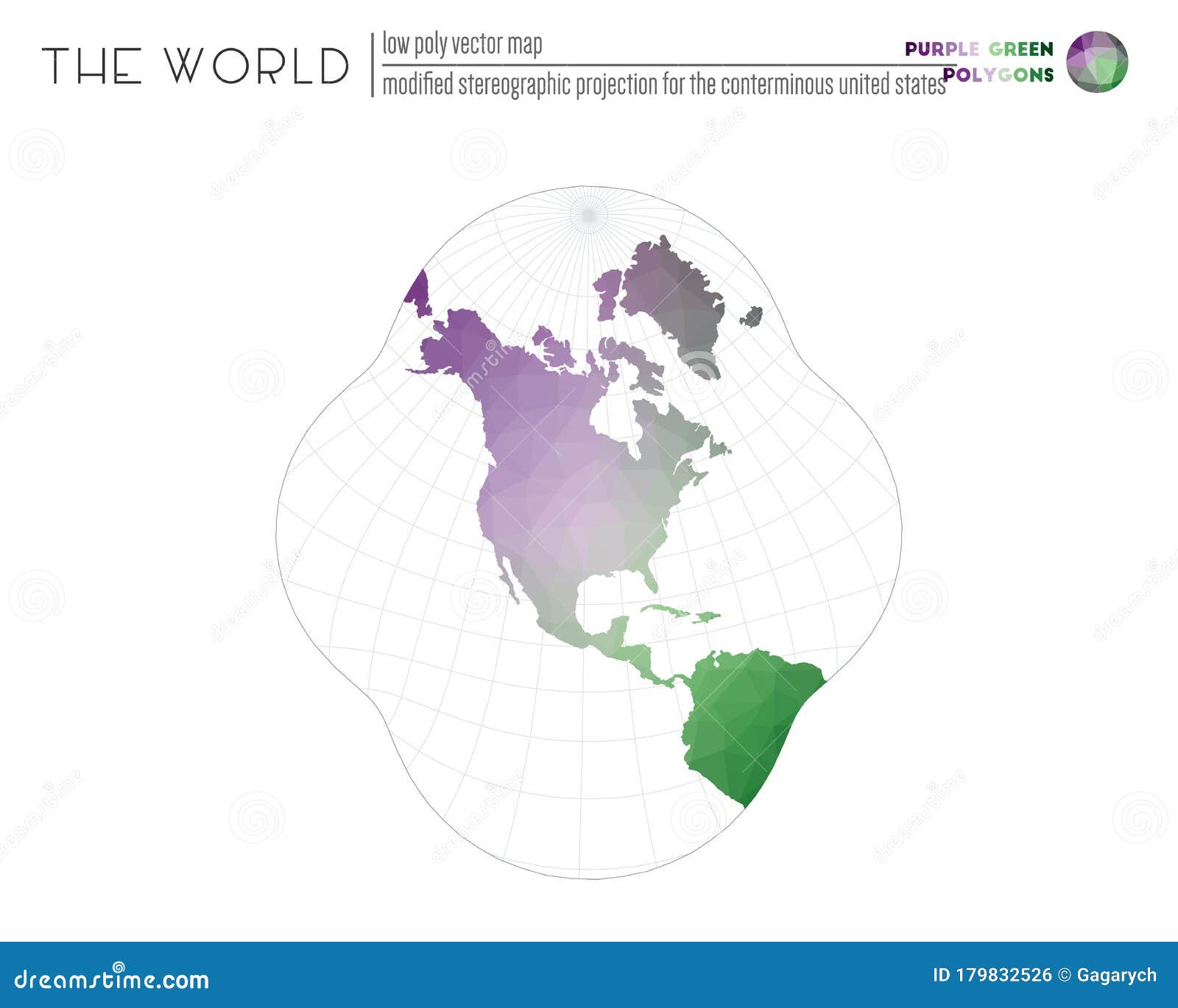 Triangular Mesh of the World. Stock Vector - Illustration of ...