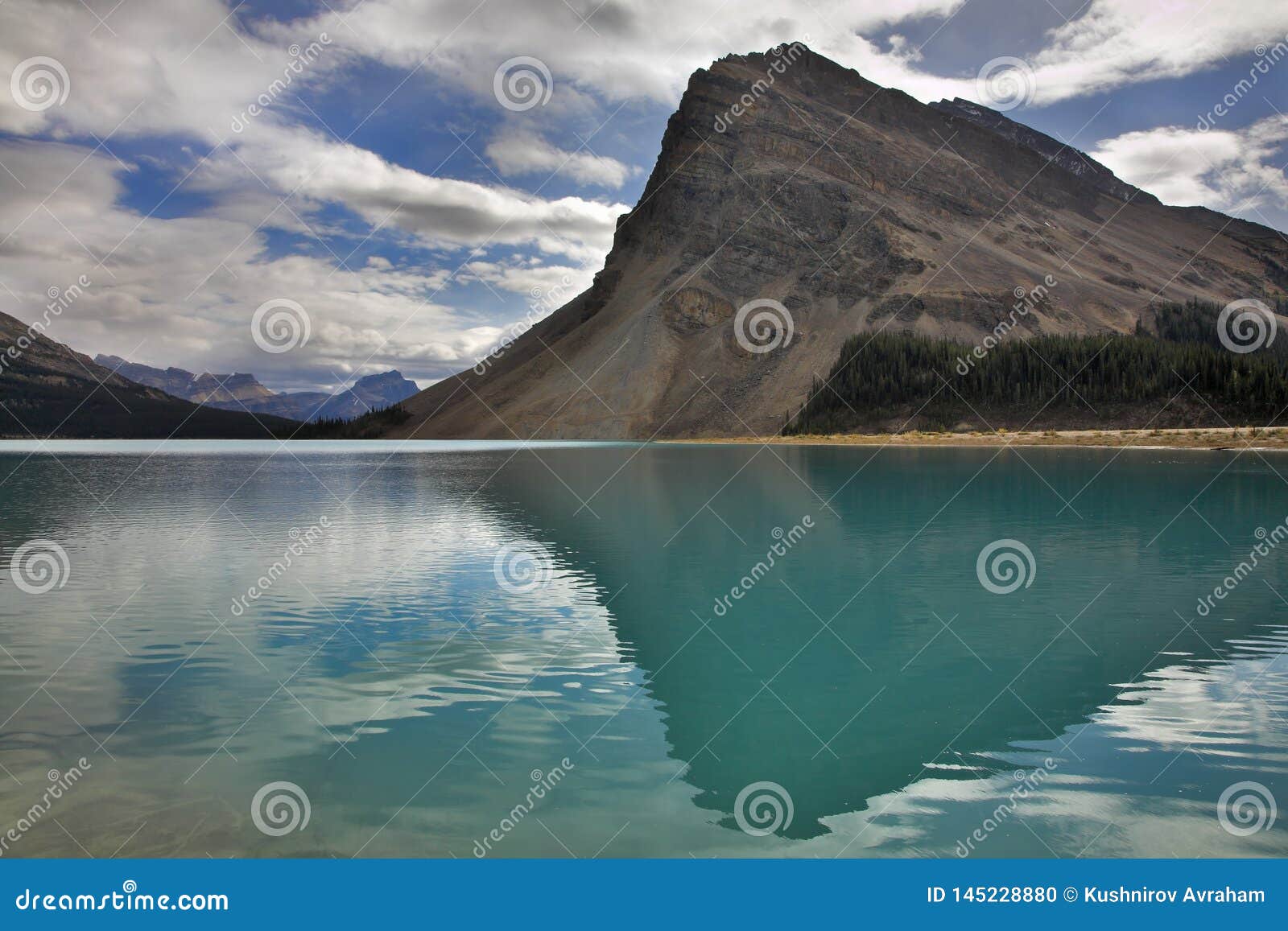 Triangular mountain stock photo. Image of color, beauty - 145228880