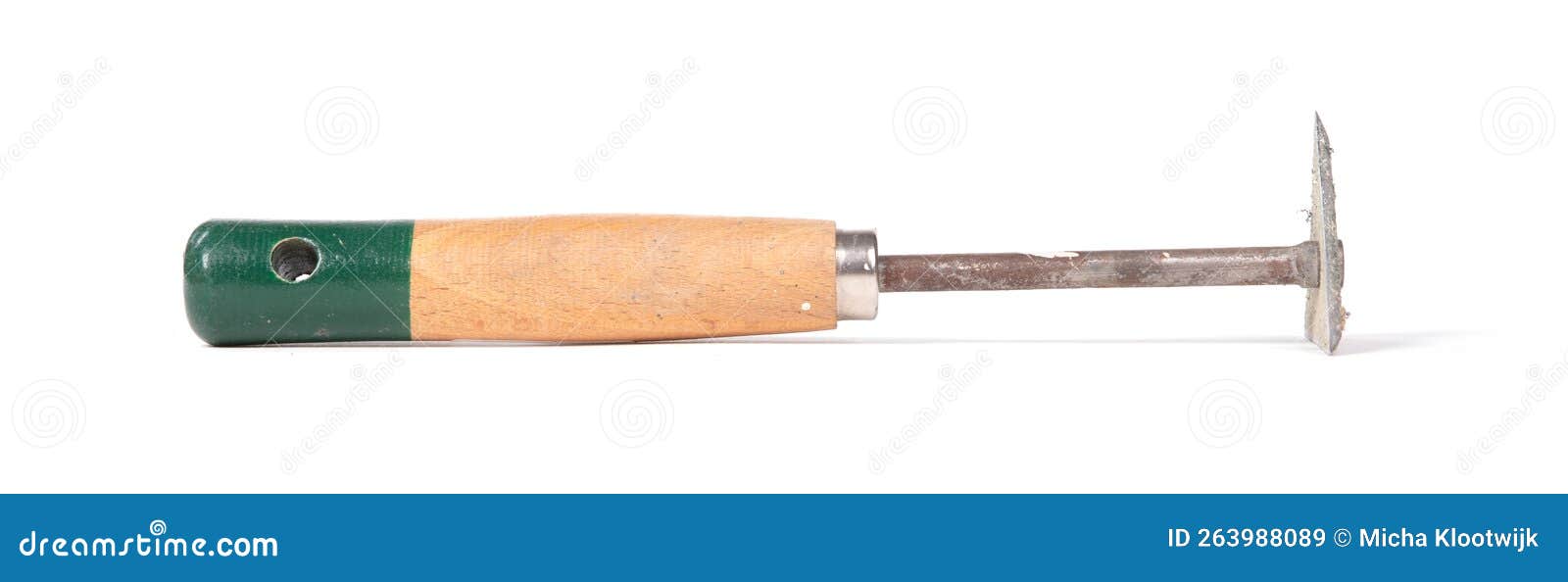 Triangular Paint Scraper Knife, Isolated Stock Image - Image of ...