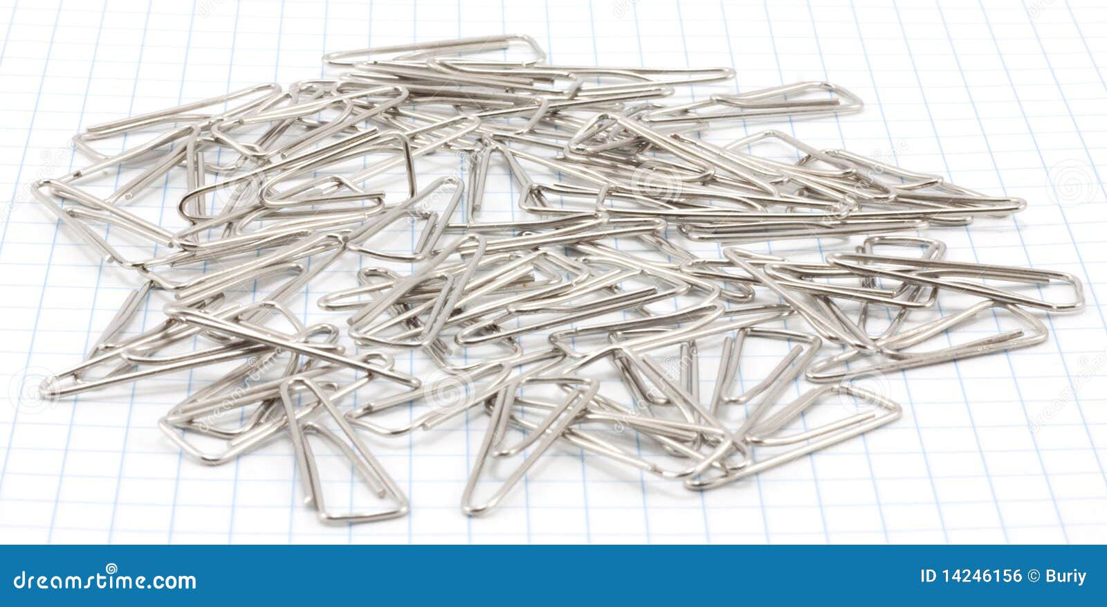 Triangular paper clips stock photo. Image of office, fixing - 14246156
