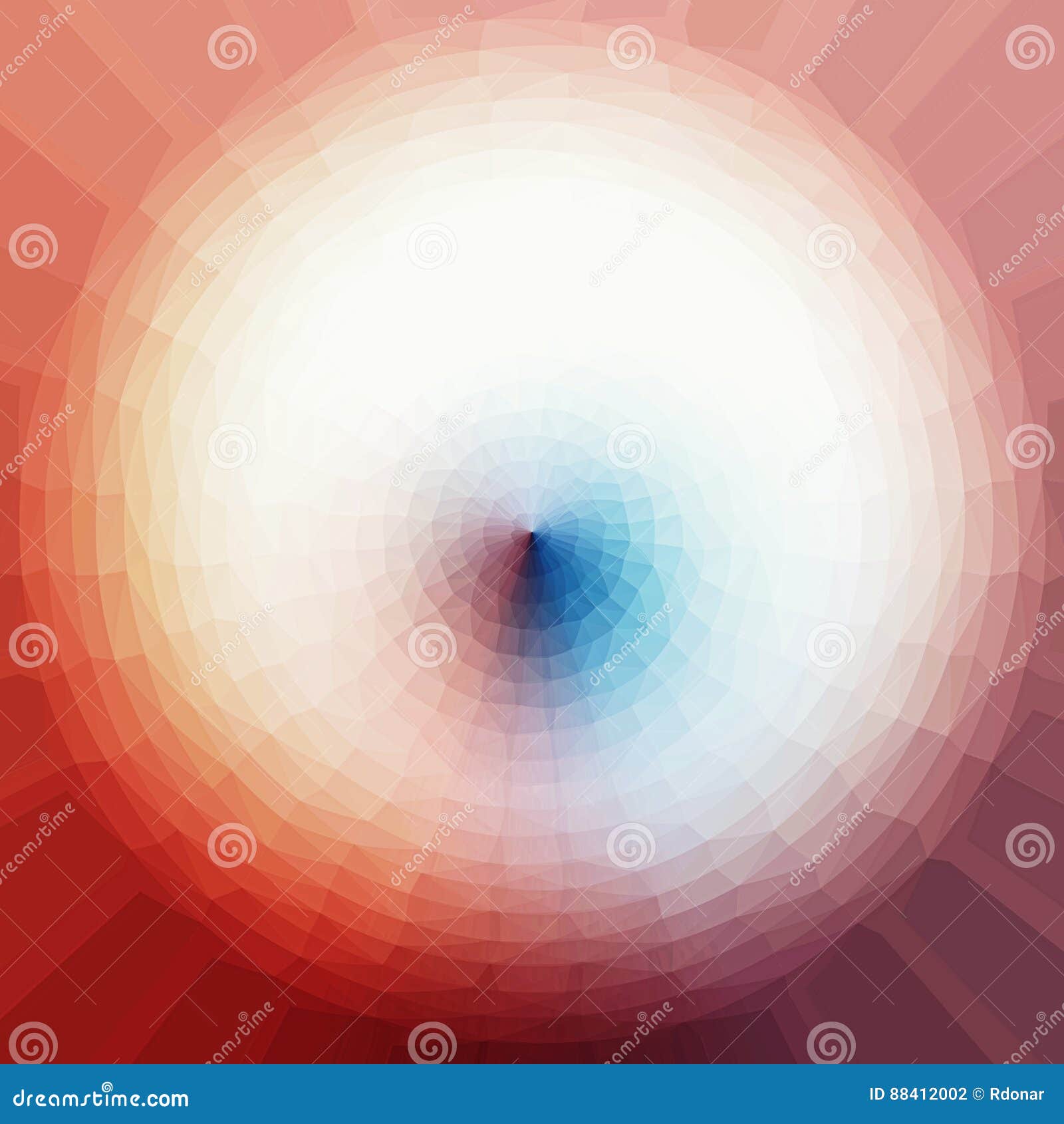 Triangular Pattern in Sphere. Color Spectrum Geometric Pattern Stock ...