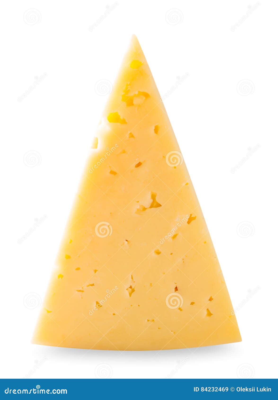 The Triangular Piece of Cheese Stock Image - Image of cheddar, organic ...