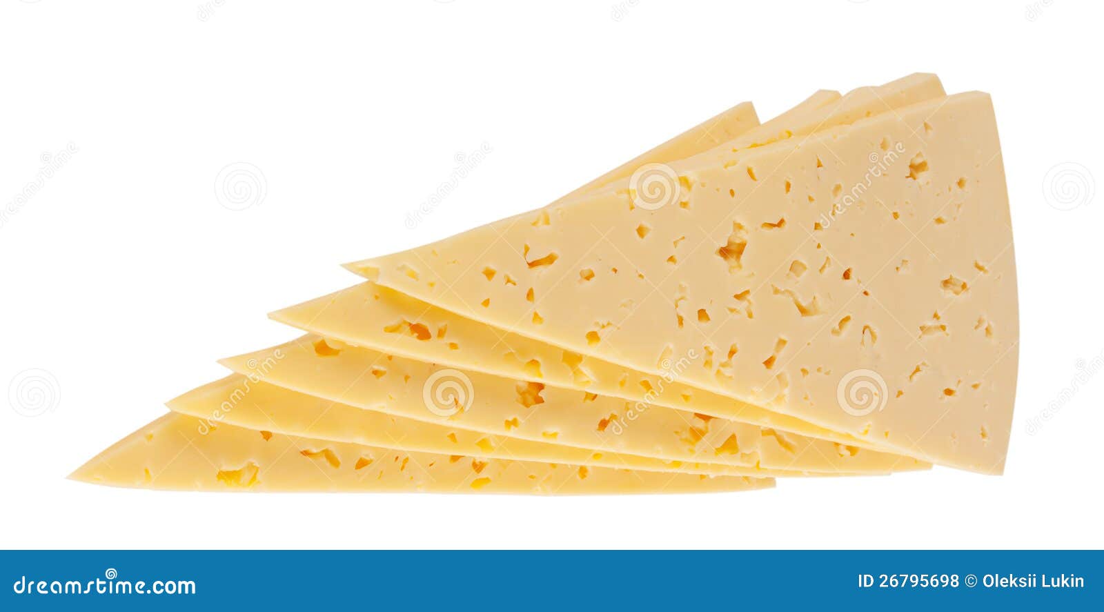 Triangular Pieces of Sliced Cheese Stock Photo - Image of culture ...