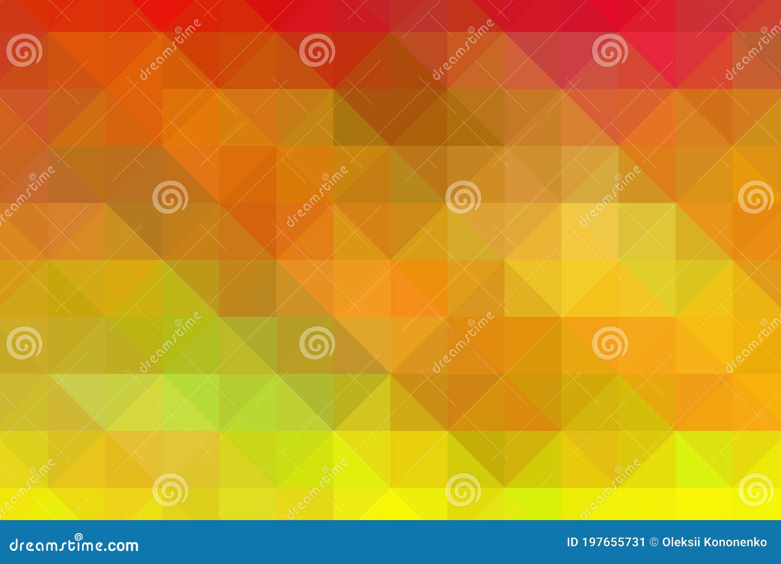 Triangular Pixelation. Multi-colored Pixel Background Stock ...