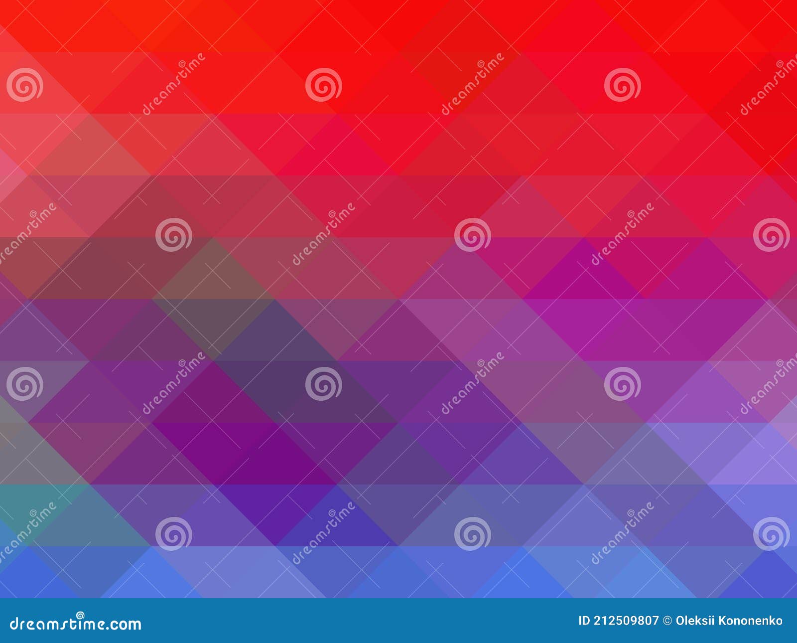 Triangular Pixelation. Multi-colored Pixel Background Stock ...