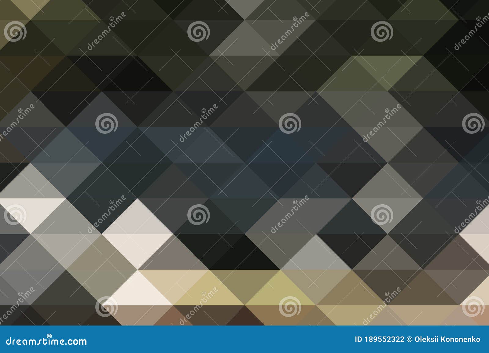Triangular Pixelation. Multi-colored Pixel Background Stock ...