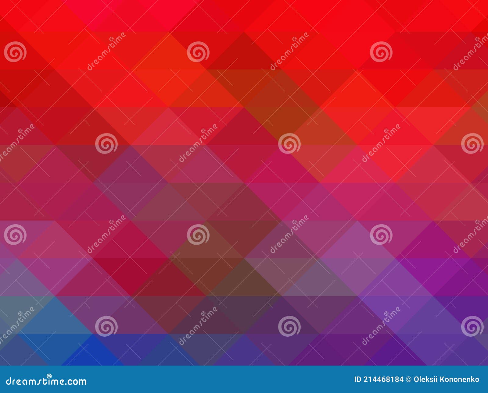 Triangular Pixelation. Multi-colored Pixel Background Stock ...