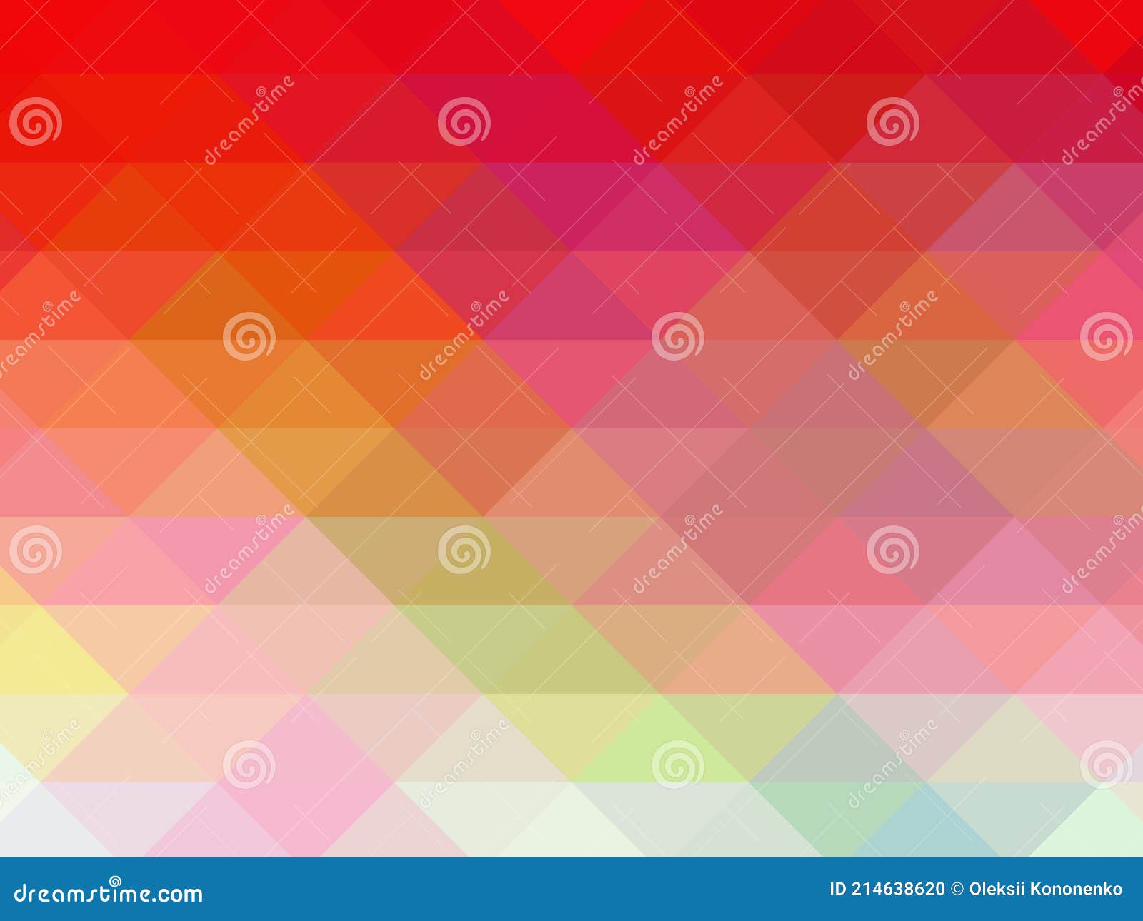 Triangular Pixelation. Multi-colored Pixel Background Stock ...