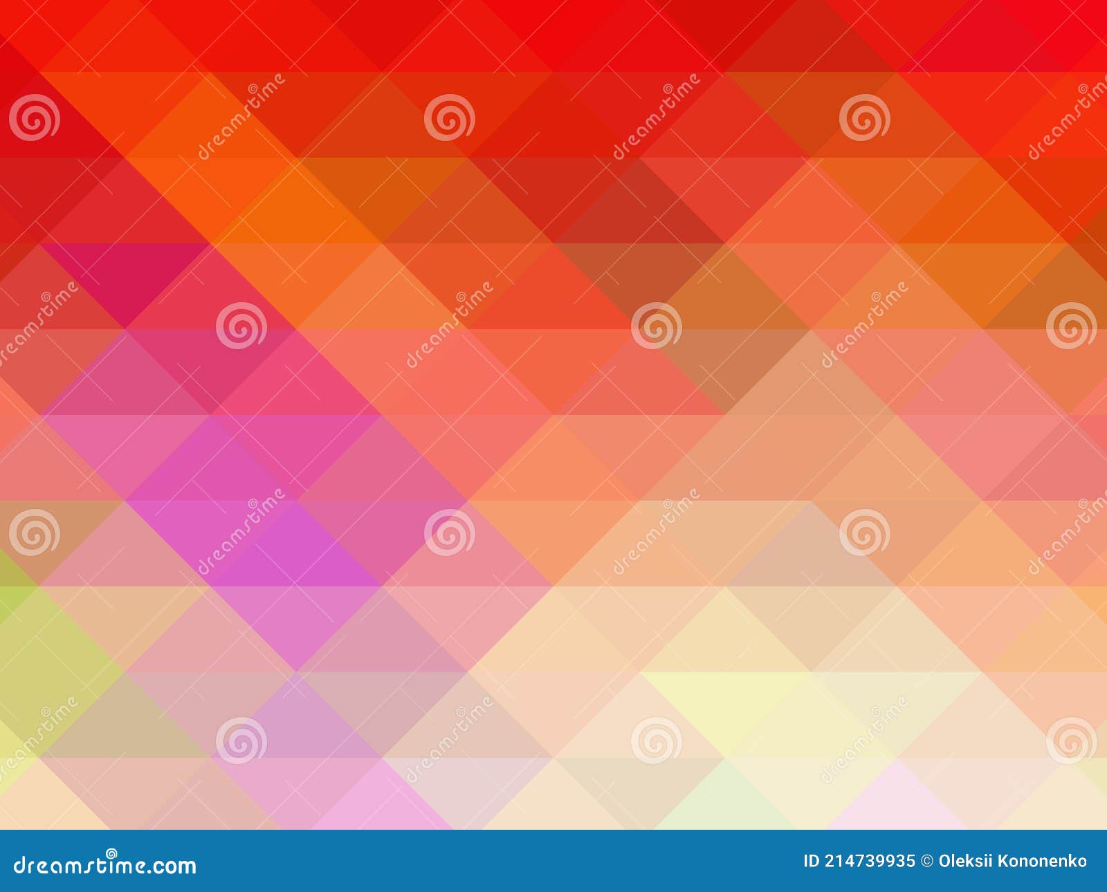 Triangular Pixelation. Multi-colored Pixel Background Stock ...