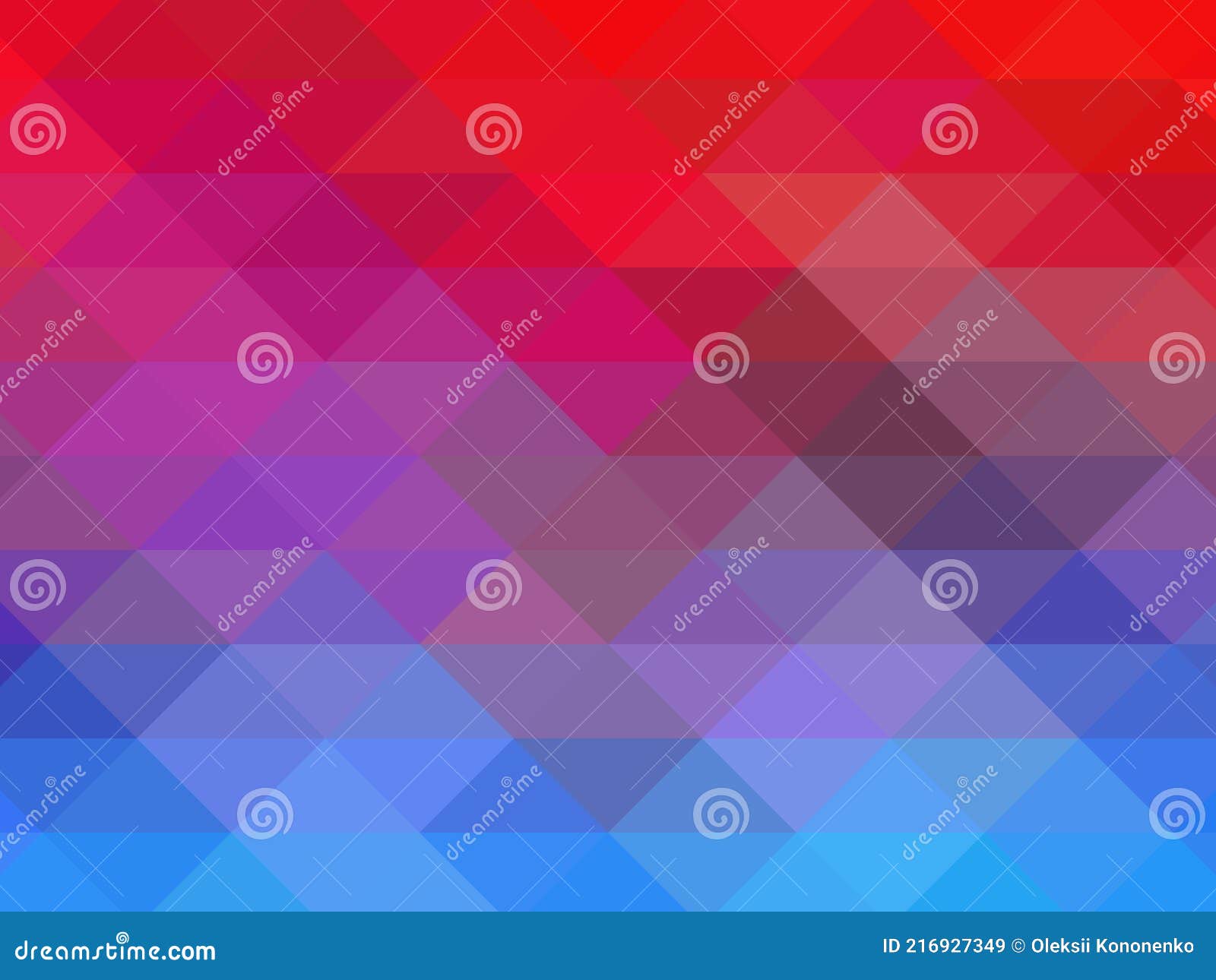 Triangular Pixelation. Multi-colored Pixel Background Stock ...