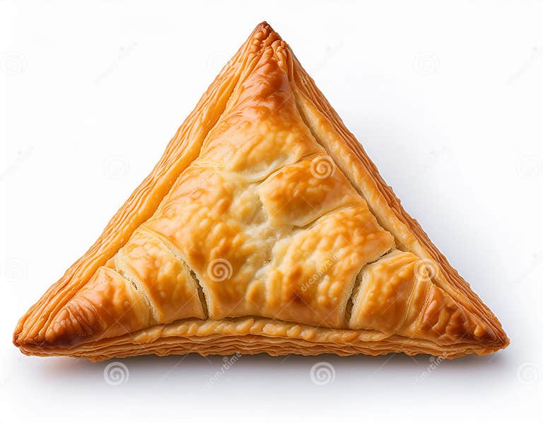Triangular Puff Pastry stock illustration. Illustration of neat - 336192100