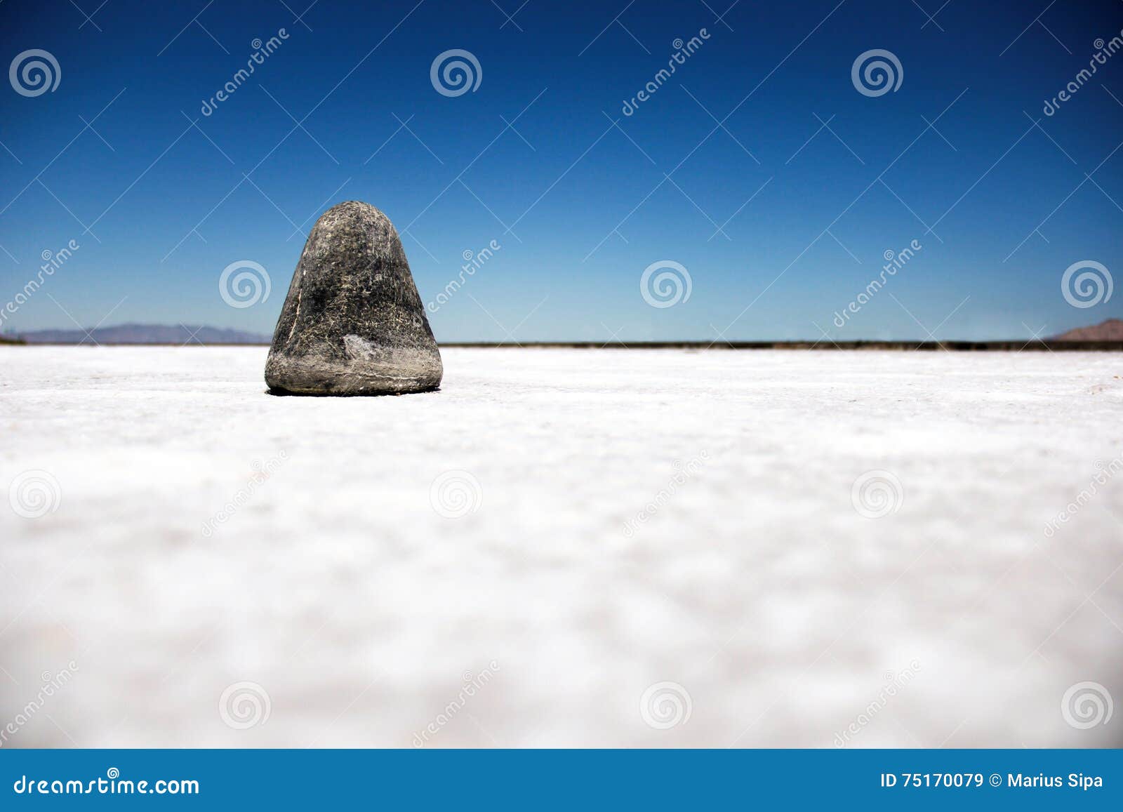 Triangular Rock Form stock image. Image of flat, white - 75170079