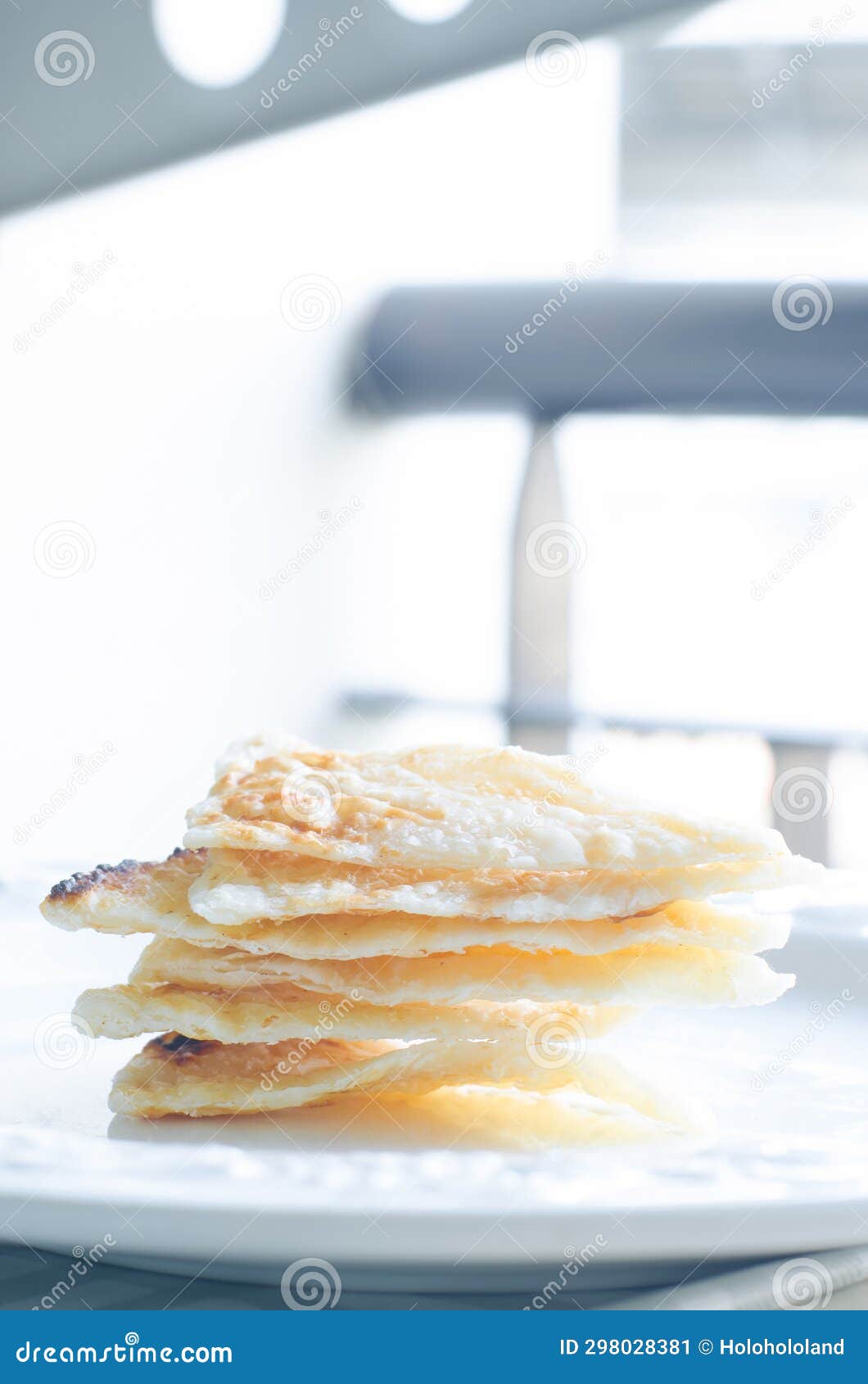 Triangular roti dough stock image. Image of meal, delicious - 298028381