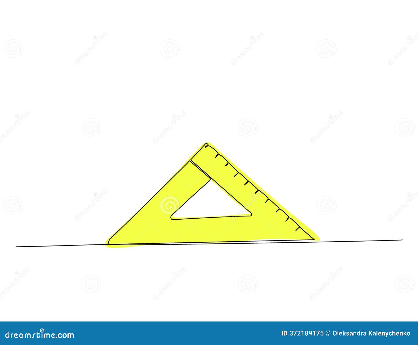 Set Triangular Ruler And Pencil, Wrench Spanner, Chimney, Electrical ...