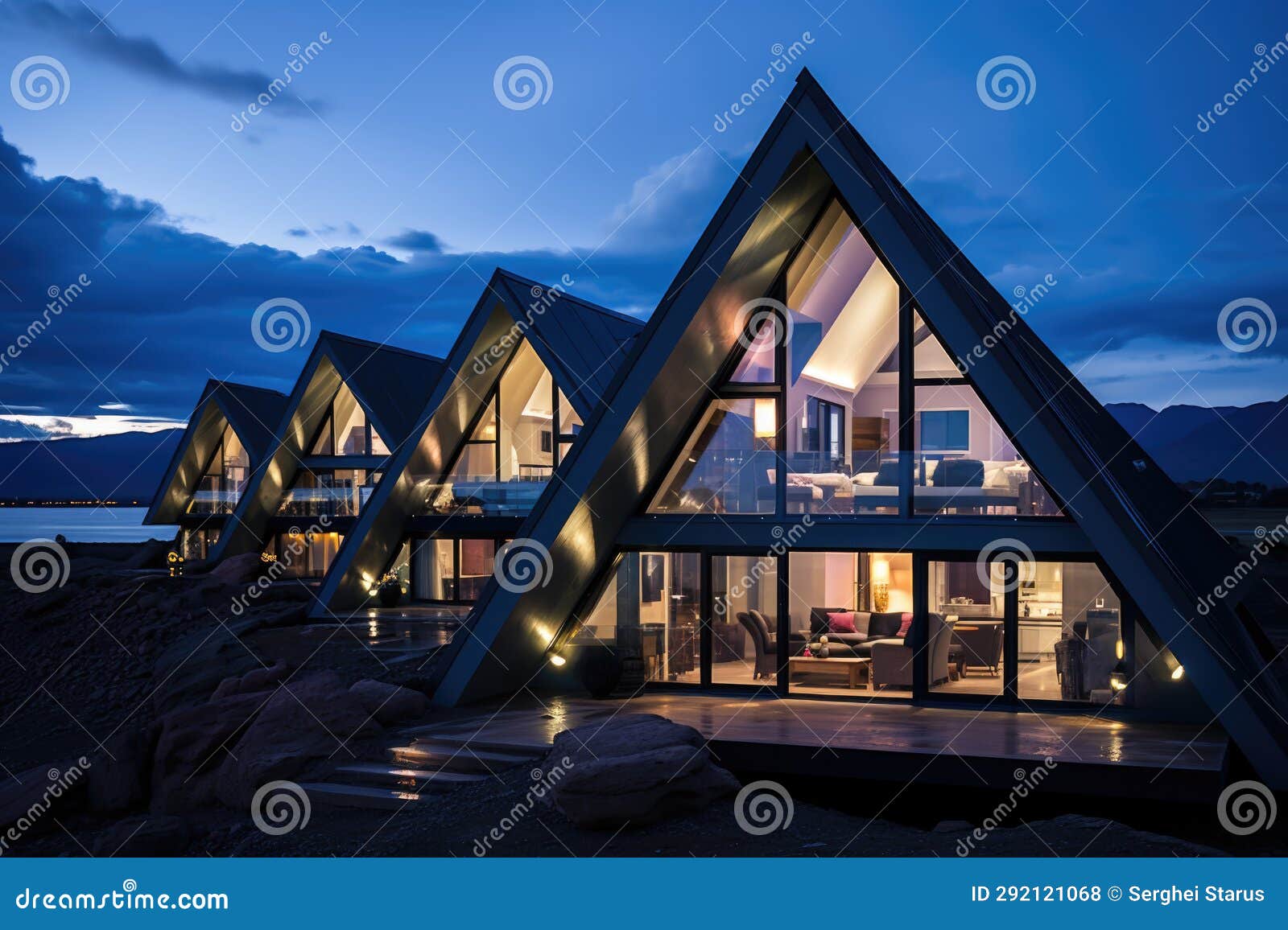 Triangular-Shaped Group Of Palm Trees Royalty-Free Stock Photography ...