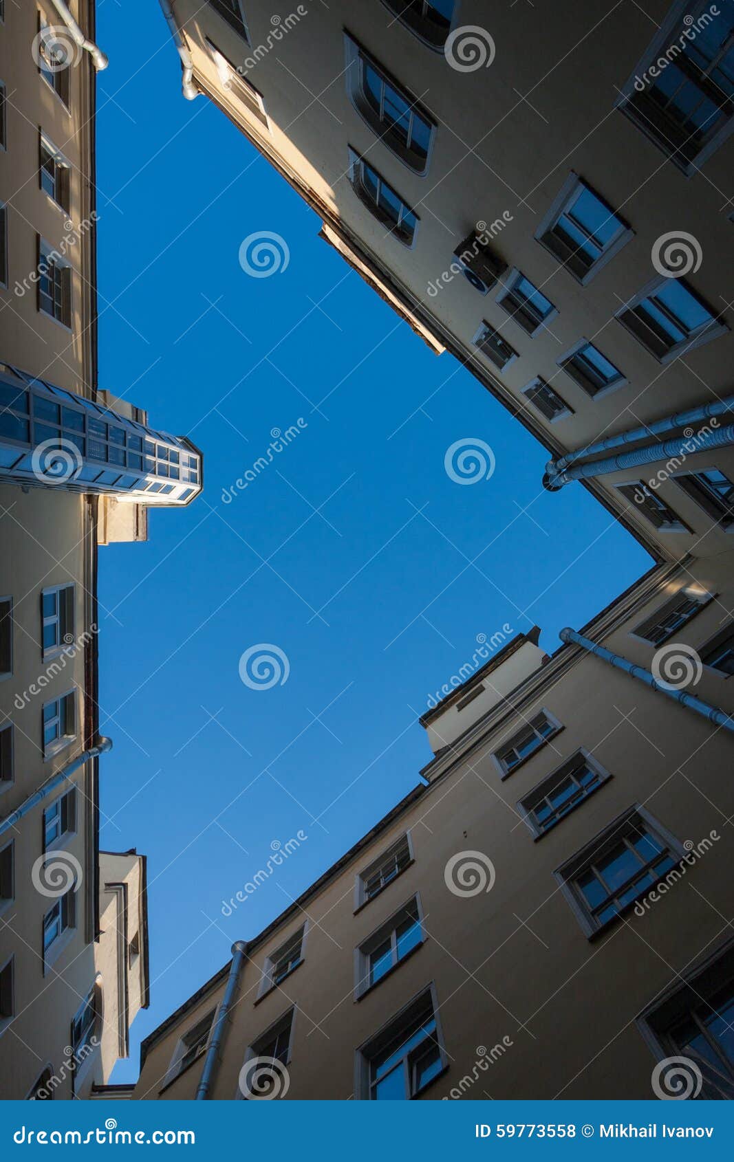 Triangular sky stock photo. Image of city, windows, views - 59773558