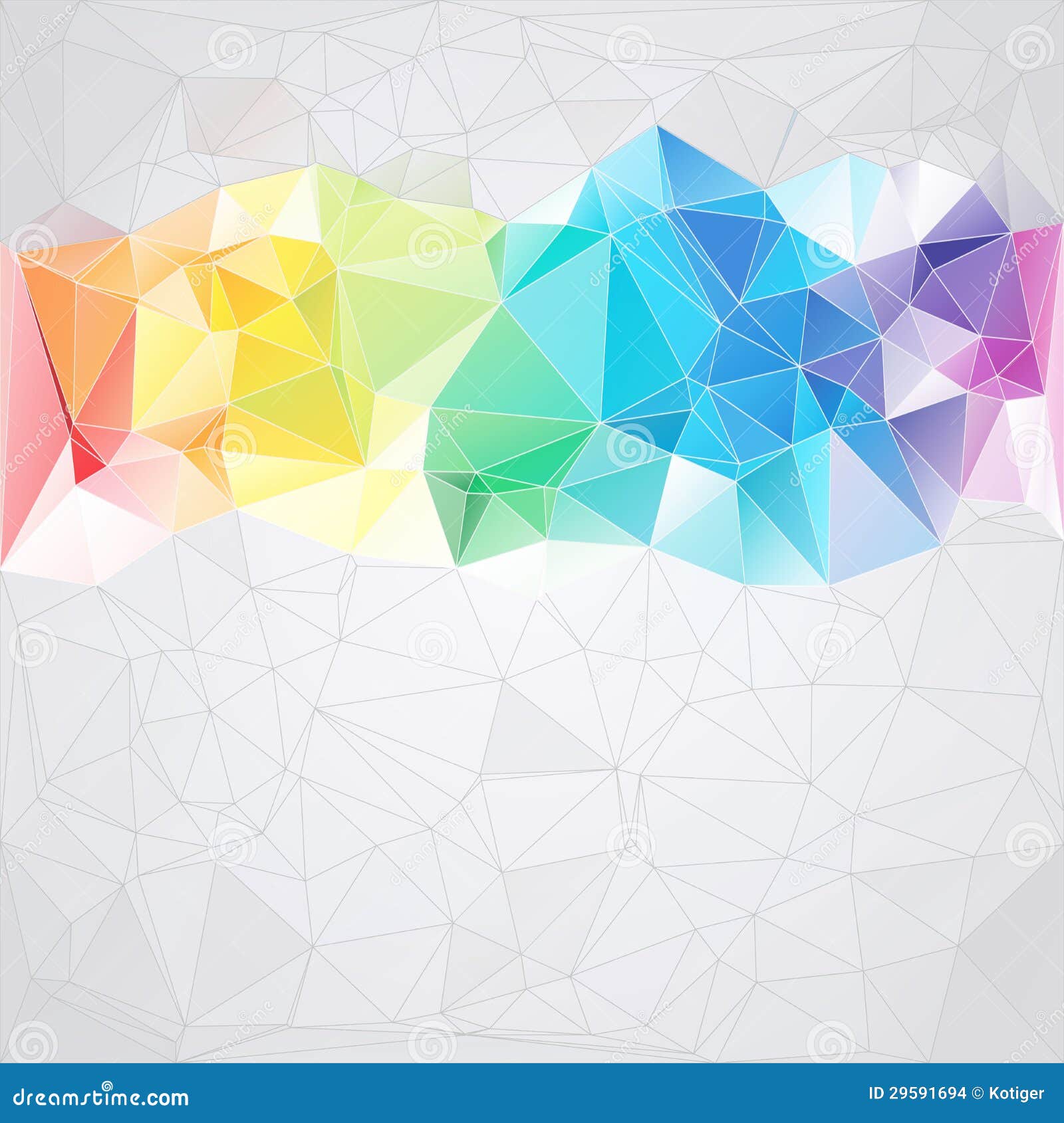 Triangular Style Abstract Background of Triangles Stock Vector ...