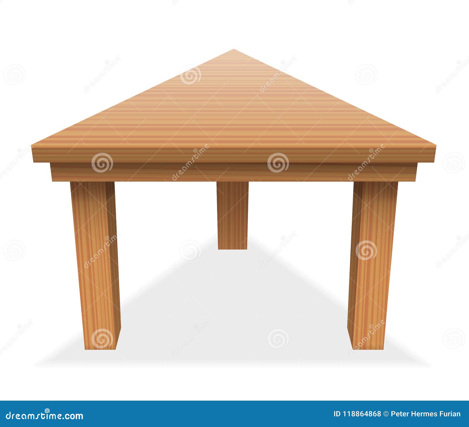 Triangular Table Stock Illustrations – 830 Triangular Table Stock ...