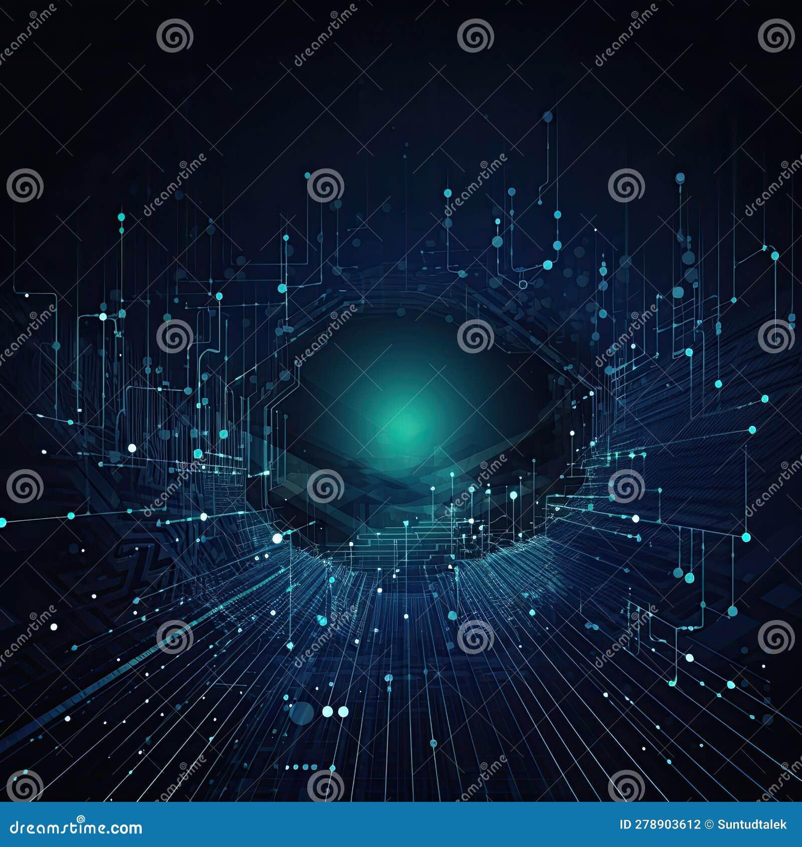 Triangular Tech Background with Connections, Internet Connection Technology Background Stock ...