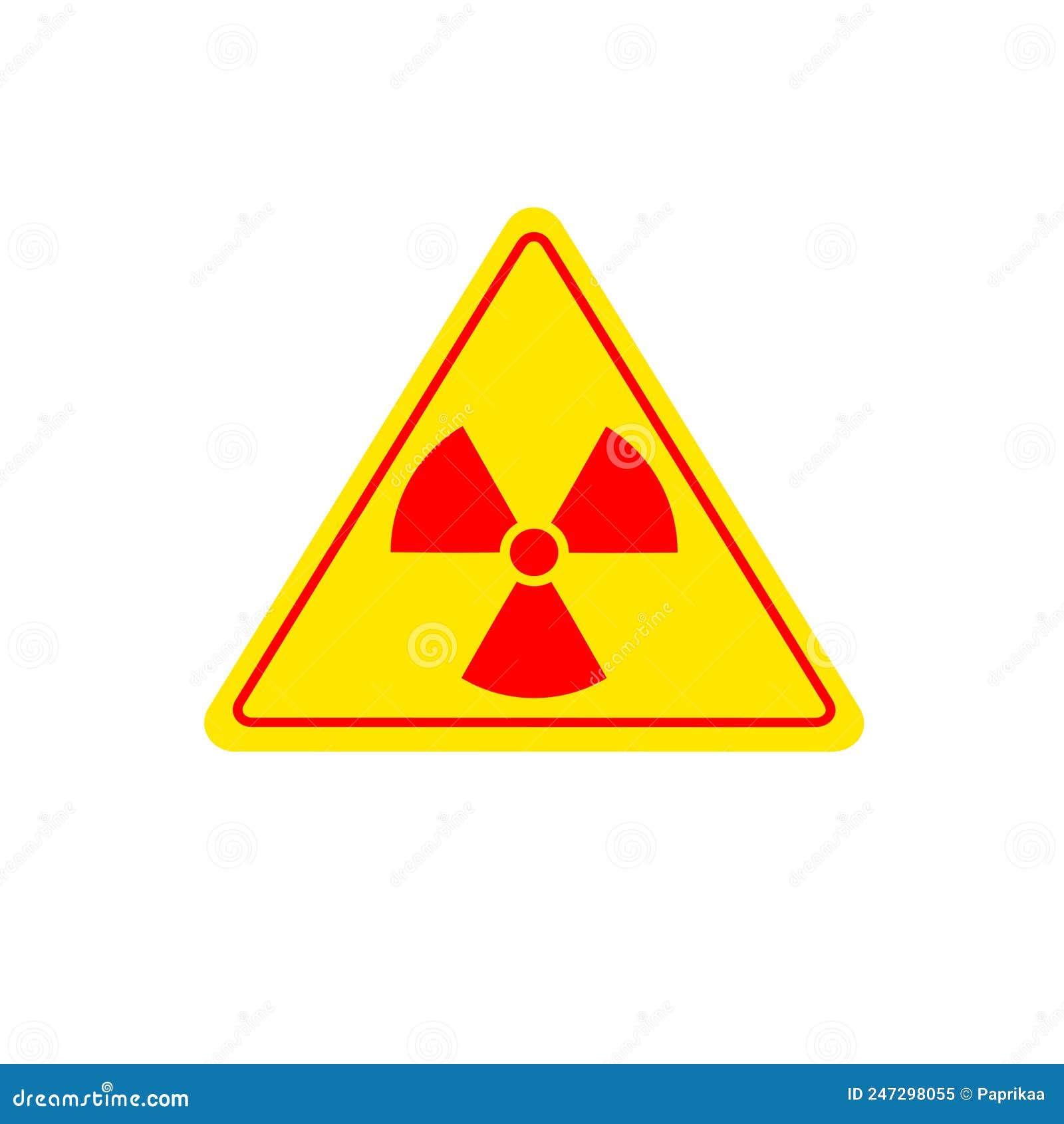 Triangular warning sign stock vector. Illustration of sign - 247298055 Triangular warning sign stock vector. Illustration of sign - 247298055