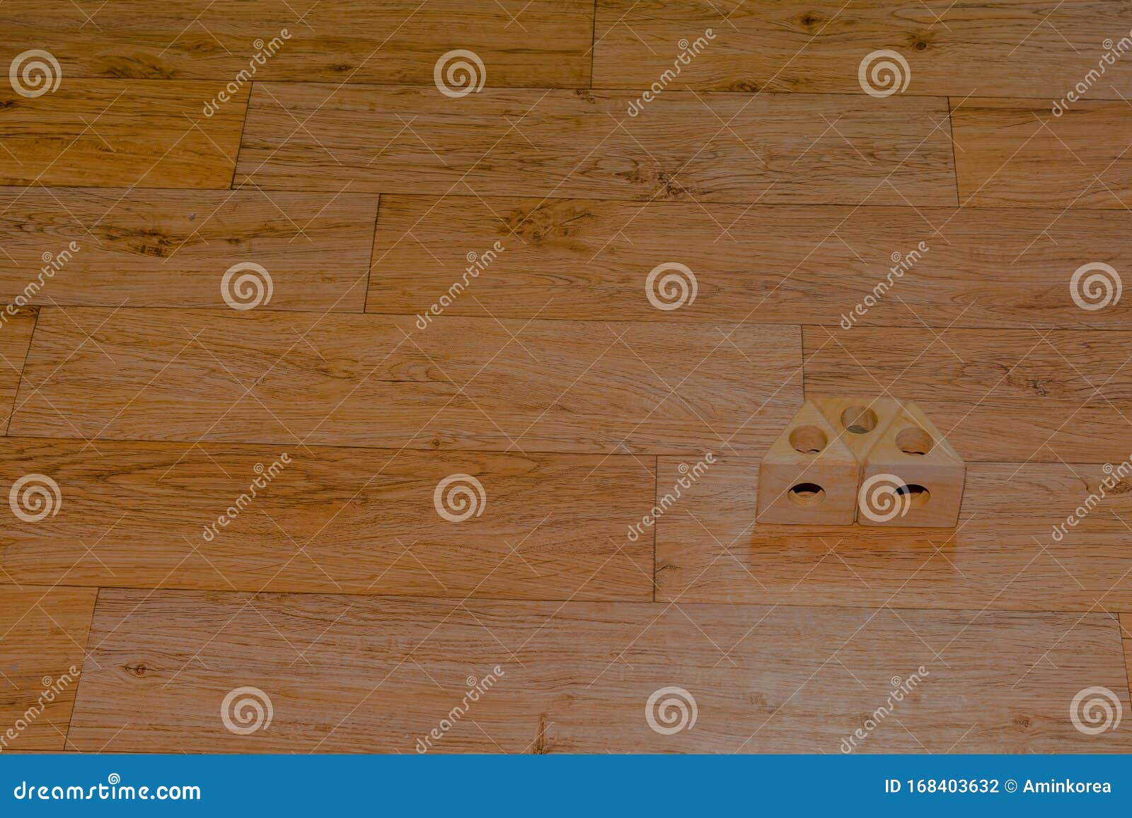 Triangular Wooden Building Blocks Stock Photo - Image of creativeness ...