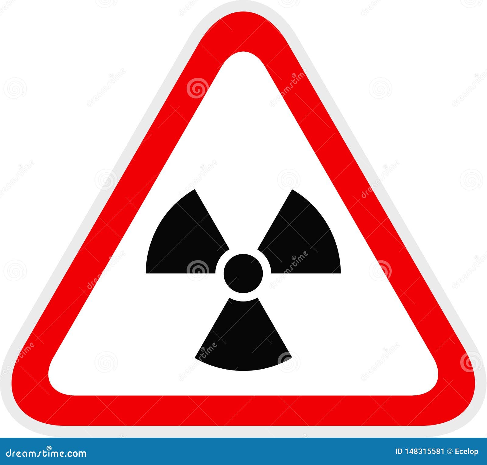 Triangular Yellow Warning Hazard Symbol Stock Vector - Illustration of ...