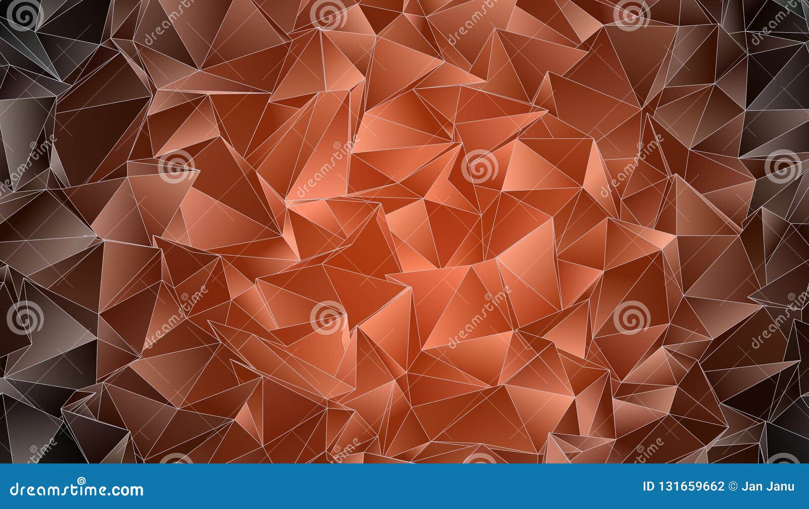 Triangulated Texture. Design 3d. Polygonal Geometrical Pattern Stock ...
