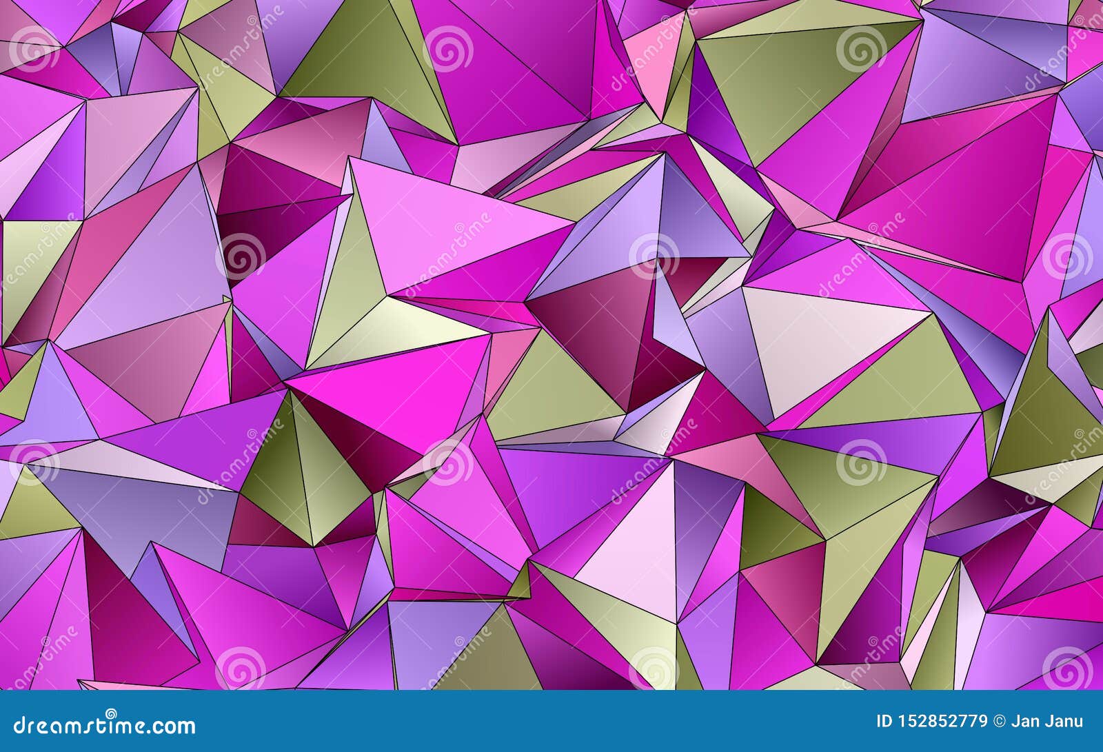 Triangulated Texture. Design. Polygonal Geometrical Pattern. Triangular ...
