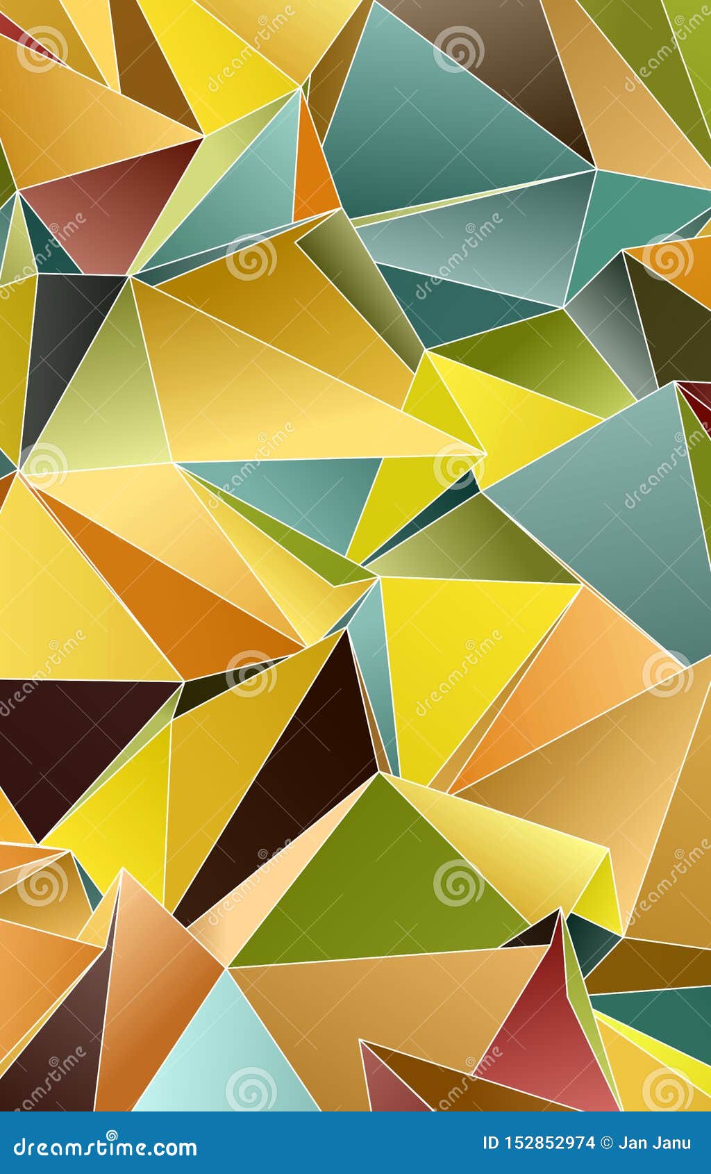 Triangulated Texture. Design. Polygonal Geometrical Pattern. Triangular ...