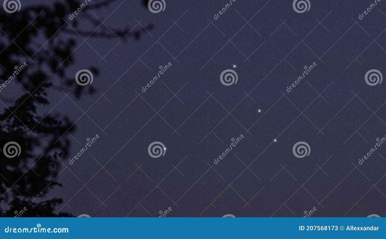 Triangulum Australe Star Constellation, Night Sky, Cluster of Stars ...