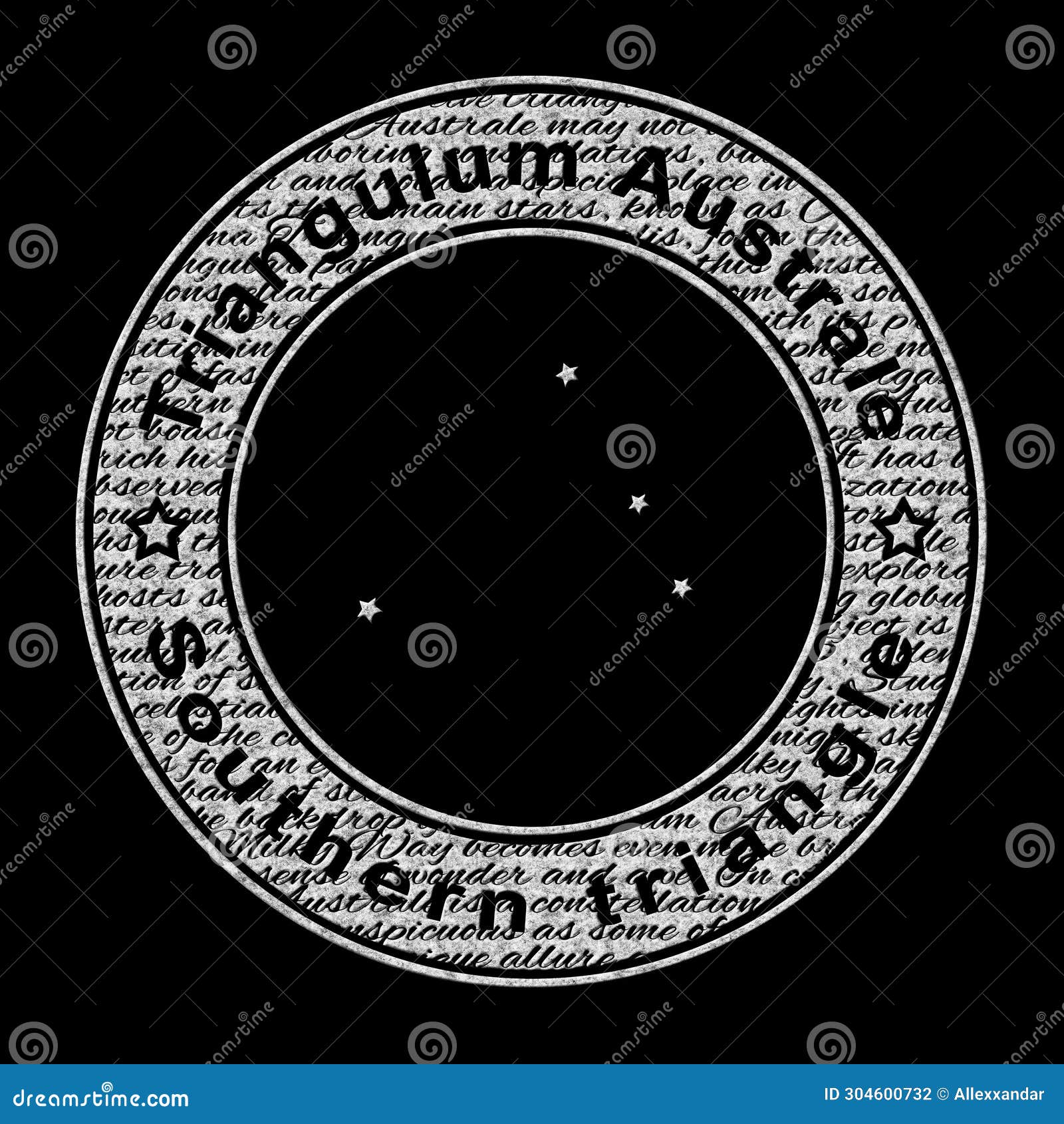 Triangulum Australe Star Constellation, Southern Triangle Constellation ...