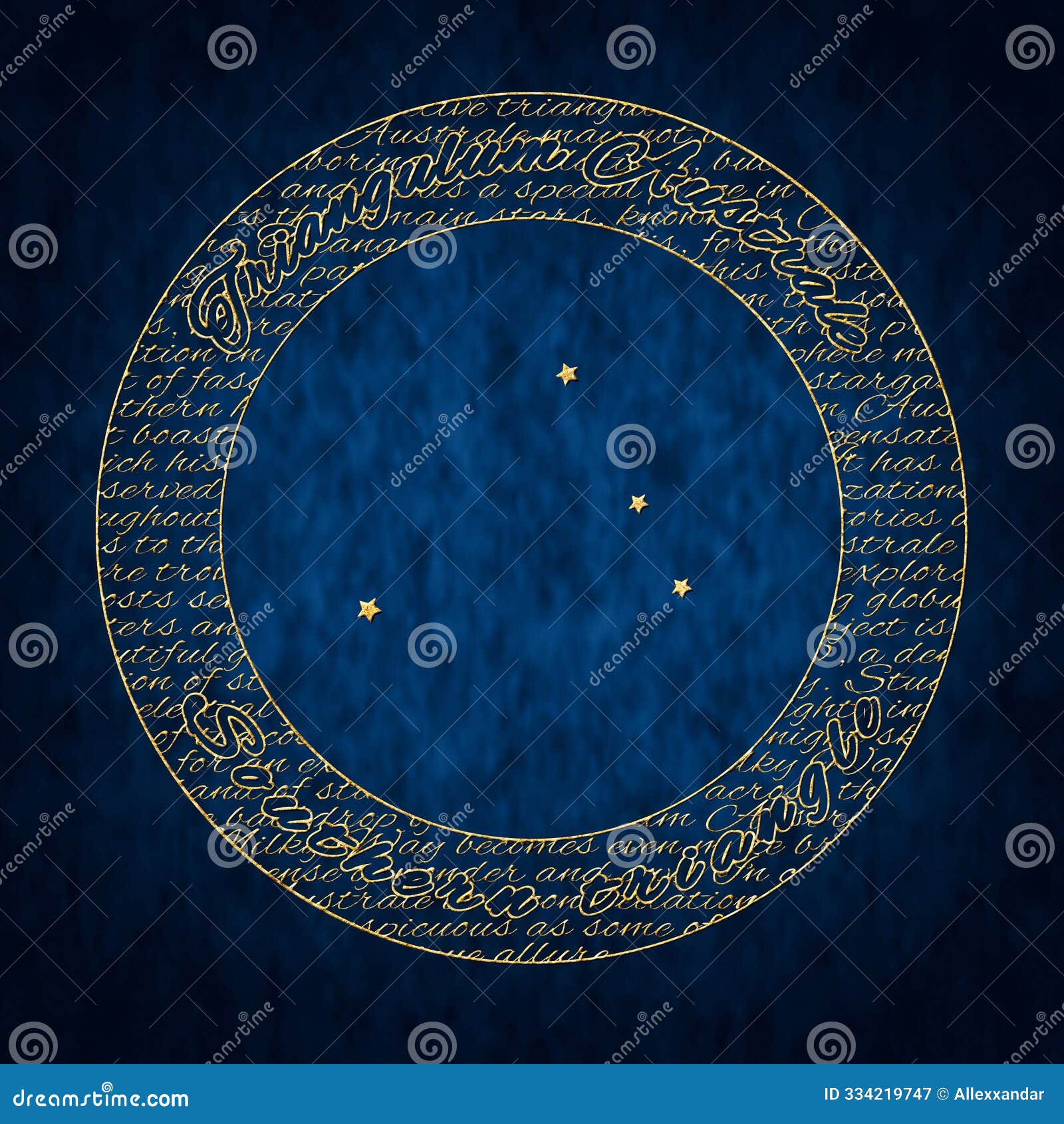 Triangulum Australe Star Constellation, Southern Triangle Constellation ...