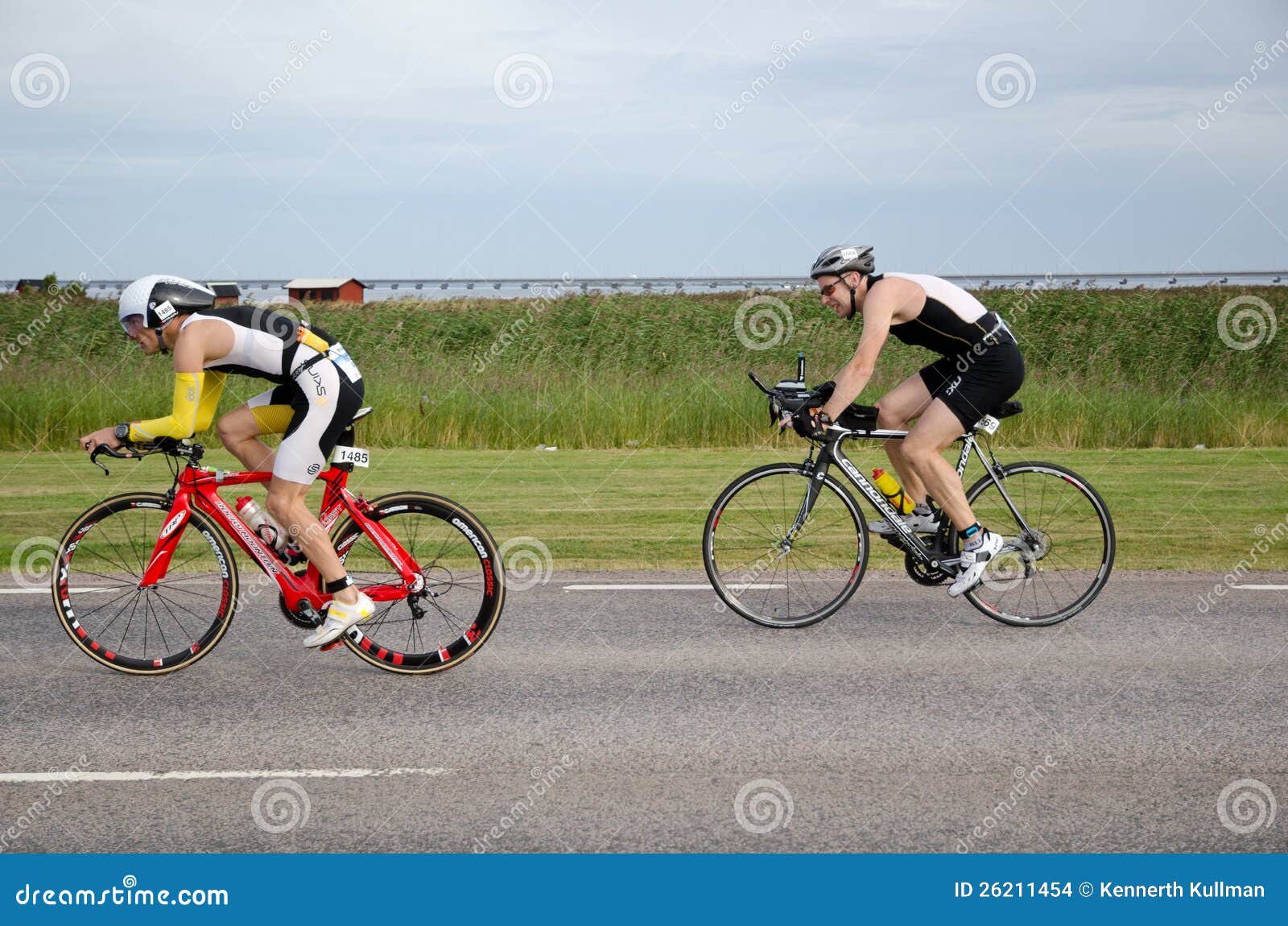 Triathletes at Ironman Sweden 2012 Editorial Stock Image - Image of ...