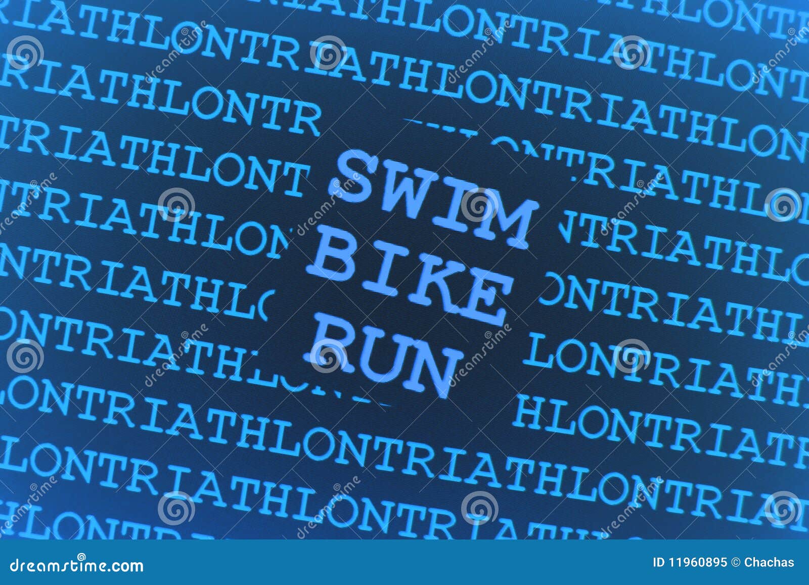 Triathlon background stock illustration. Illustration of running - 11960895