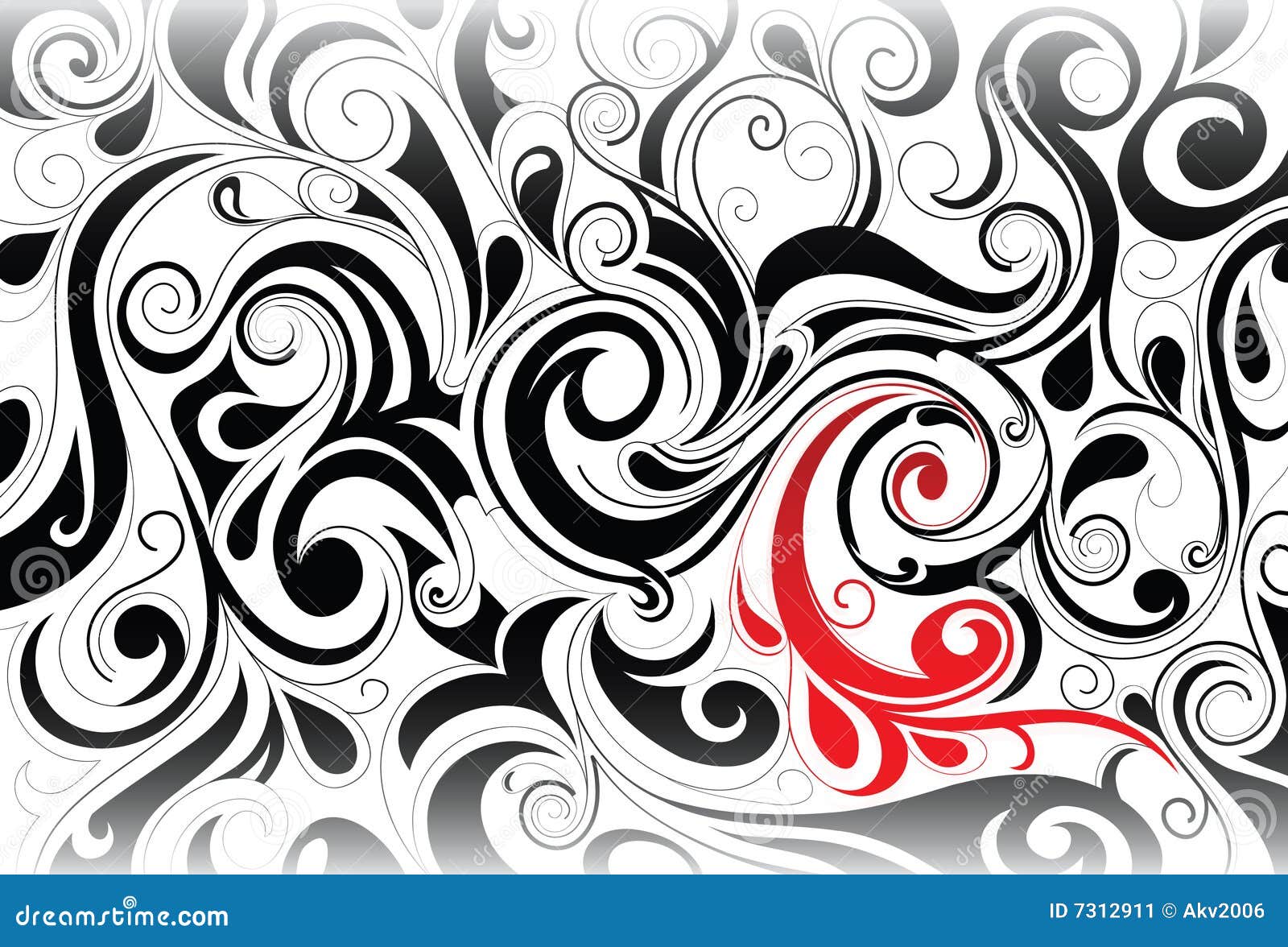 Tribal art stock vector. Illustration of decor, elegance - 7312911
