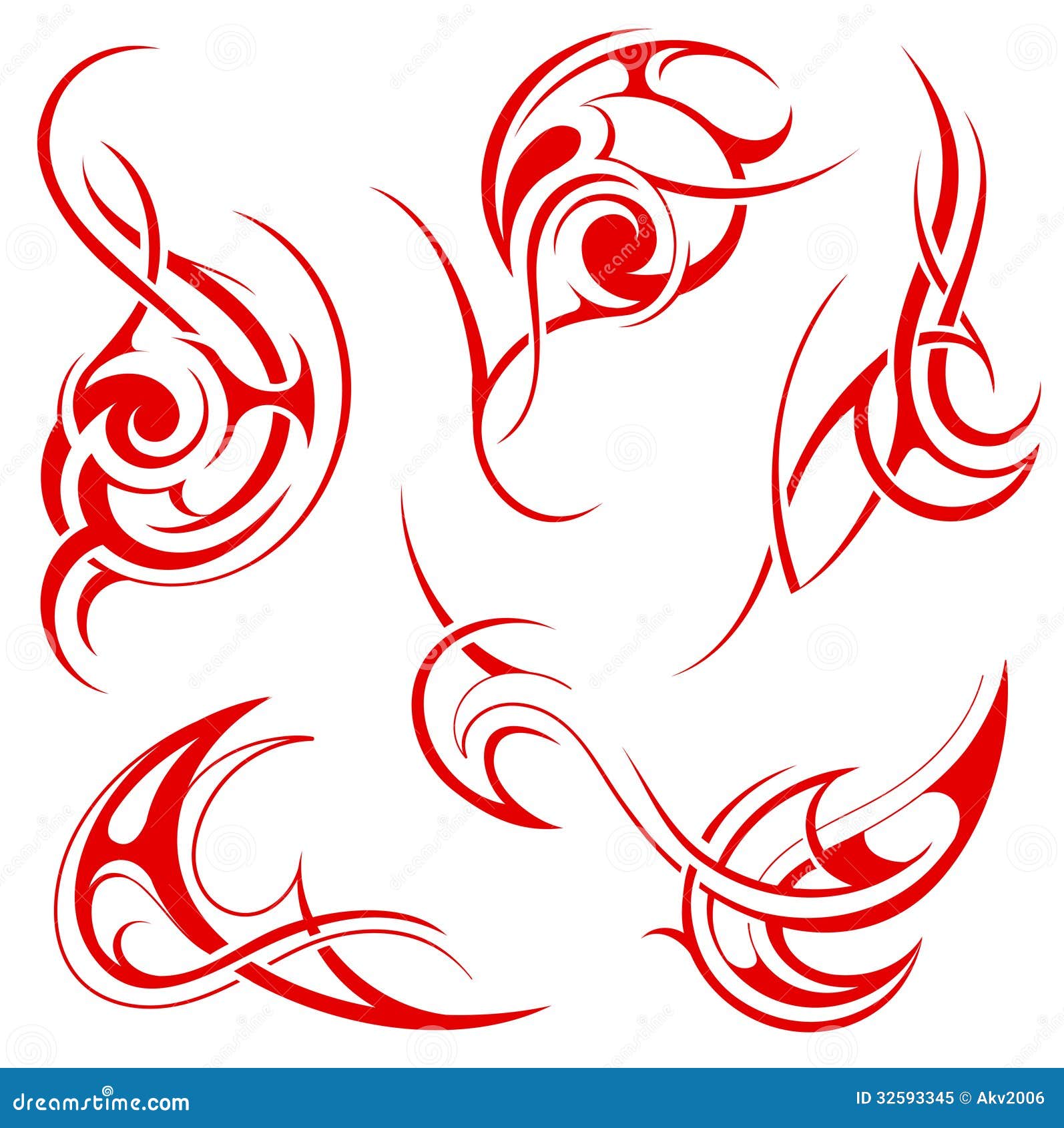 Tribal art stock vector. Illustration of decorative, artwork - 32593345