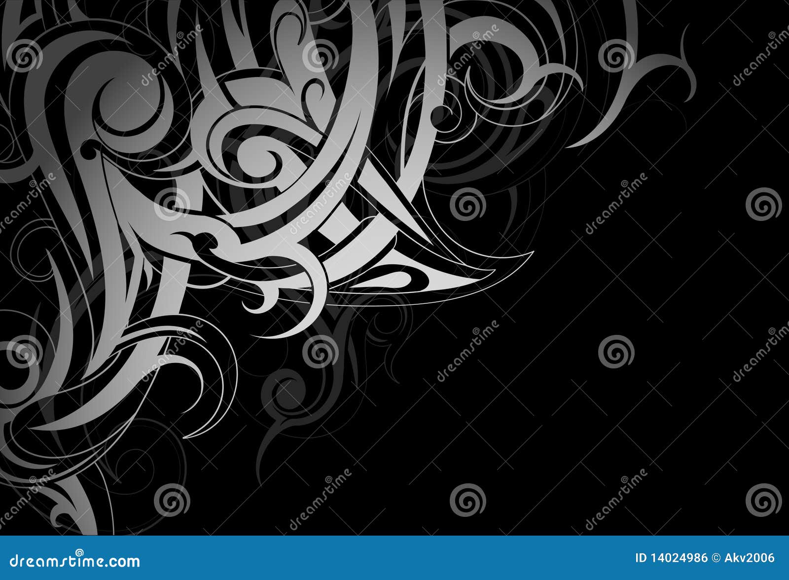 Tribal art theme stock vector. Illustration of white - 14024986