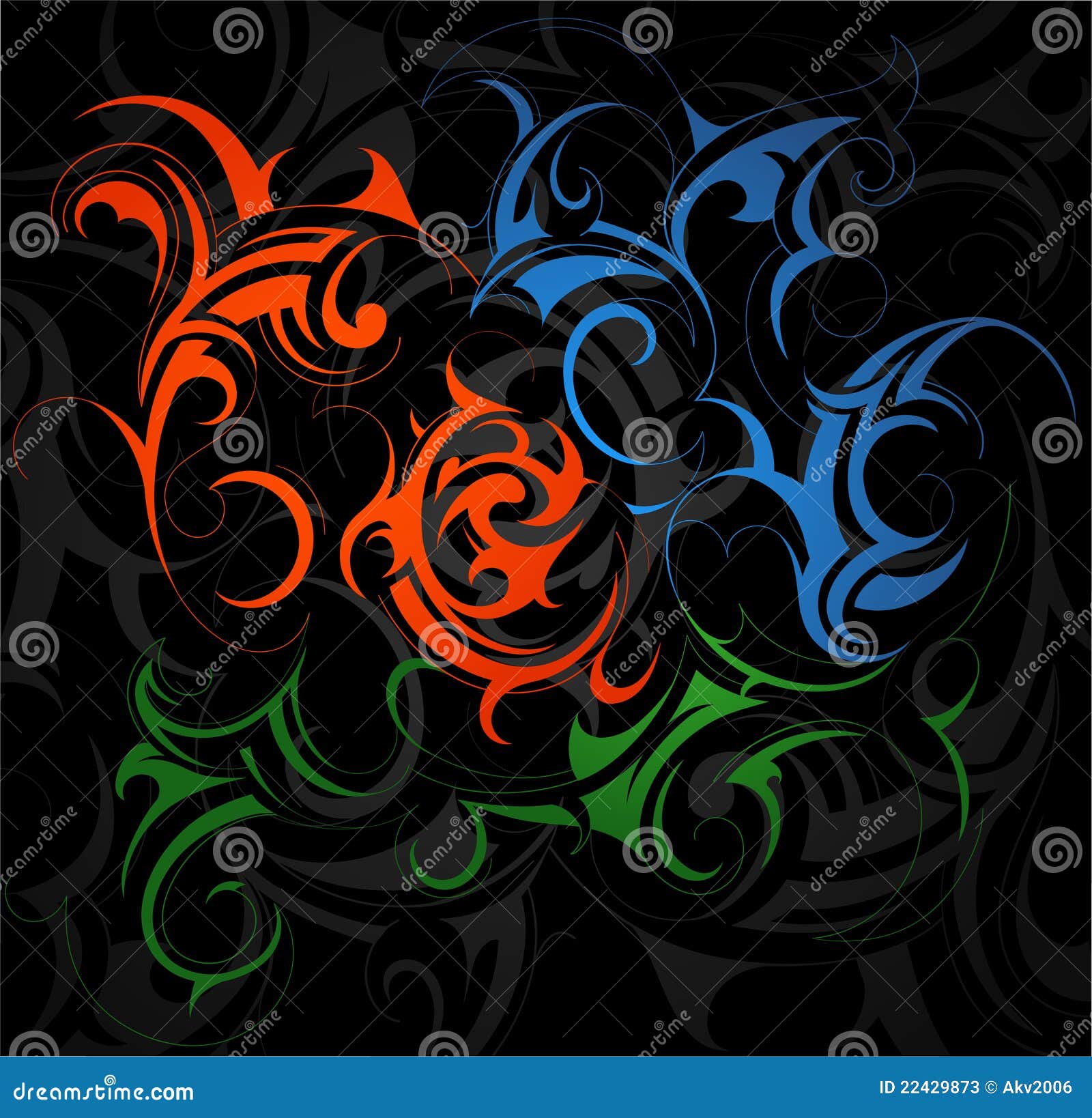 Tribal Background Stock Photos - Image: 22429873