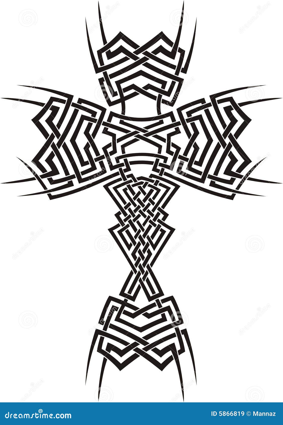 Tribal Cross Tattoo Designs And Meanings