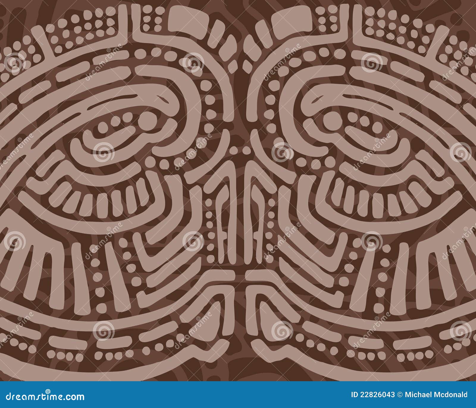 Tribal design background stock vector. Illustration of tribe - 22826043