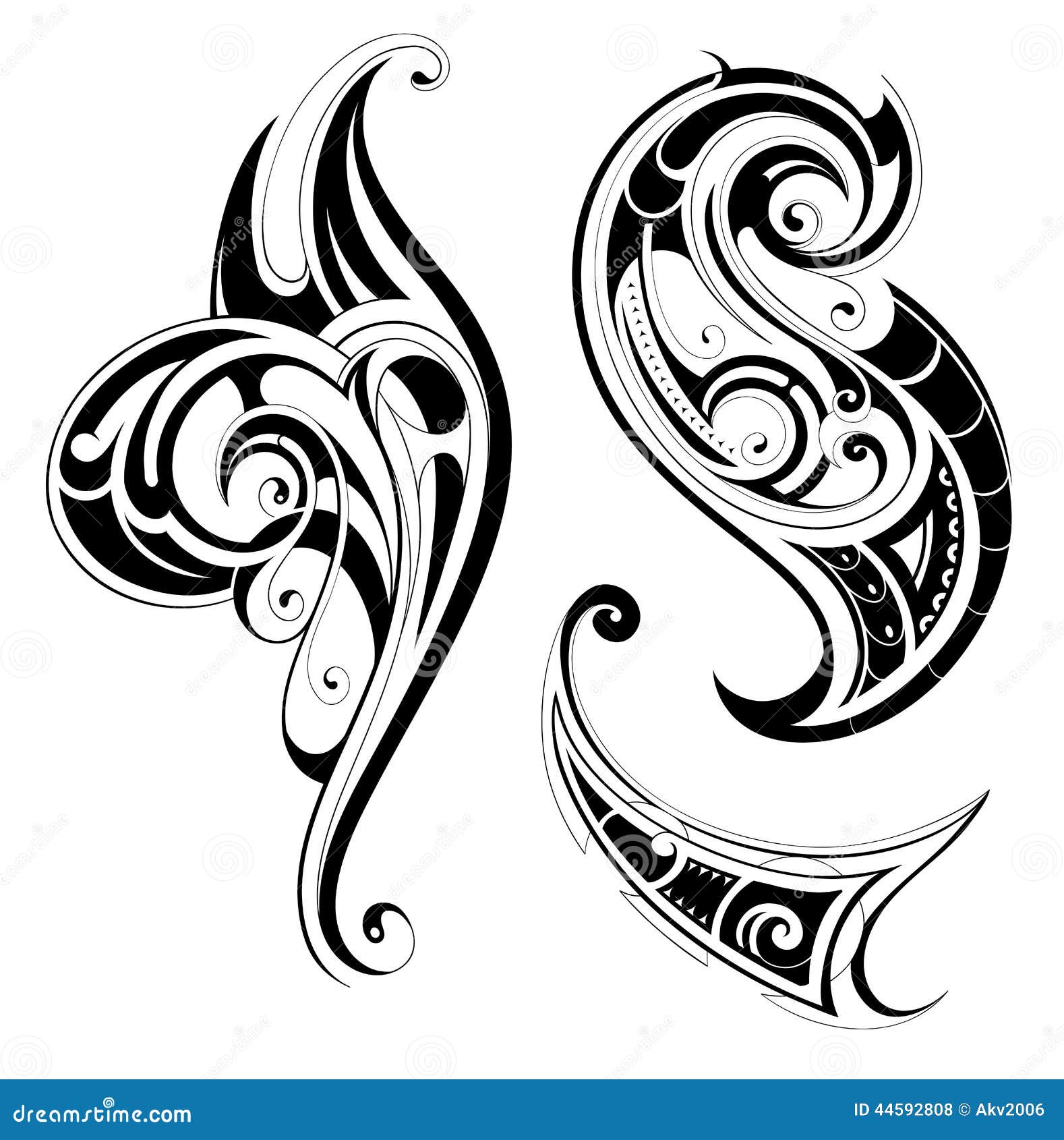 Tribal design stock vector. Illustration of graphic, collection - 44592808