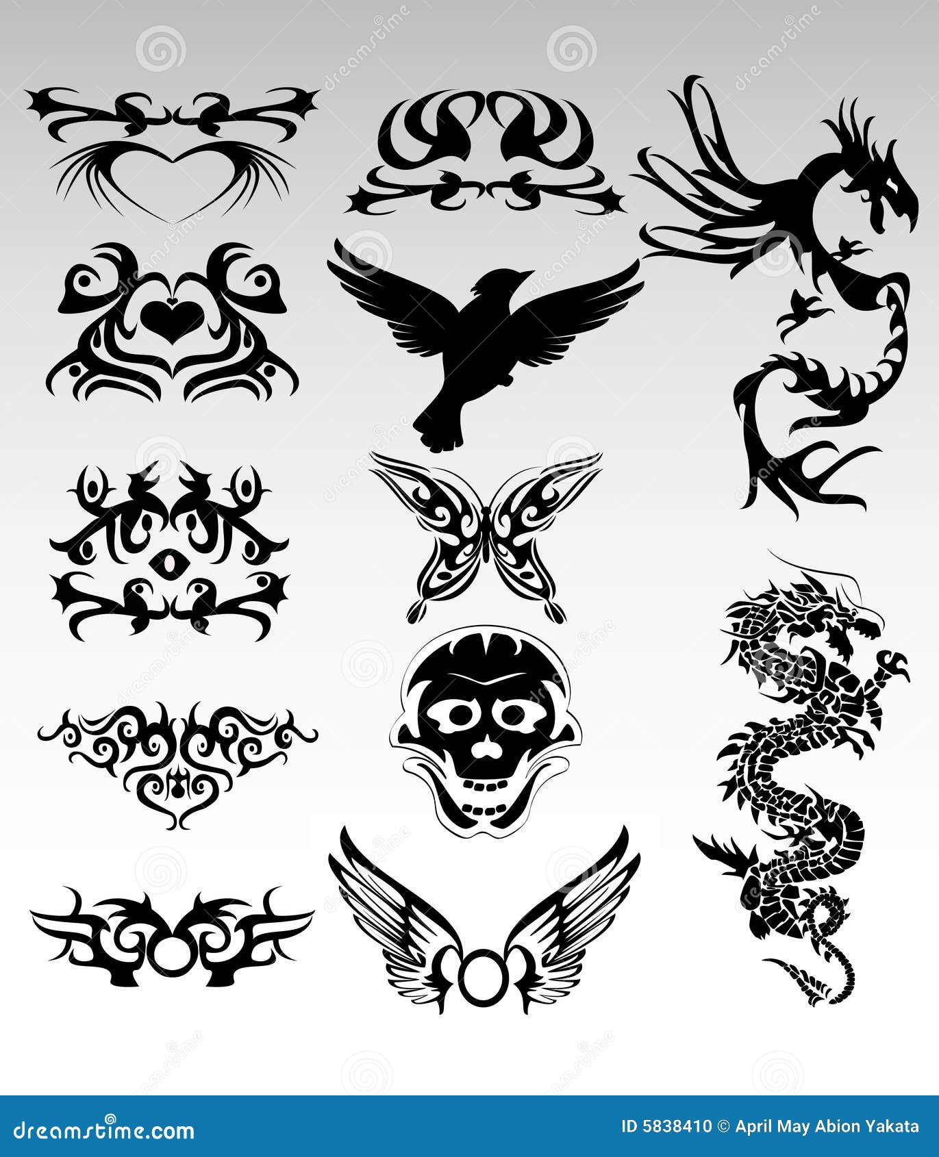 Tribal designs stock vector. Illustration of indigenous - 5838410