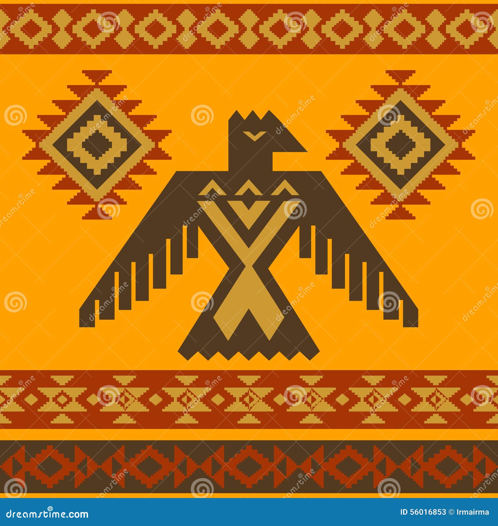 Native American Tribal Eagle