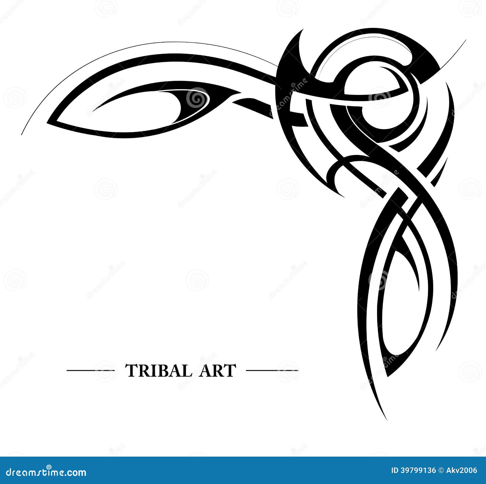 Tribal element stock vector. Illustration of gothic, folk - 39799136