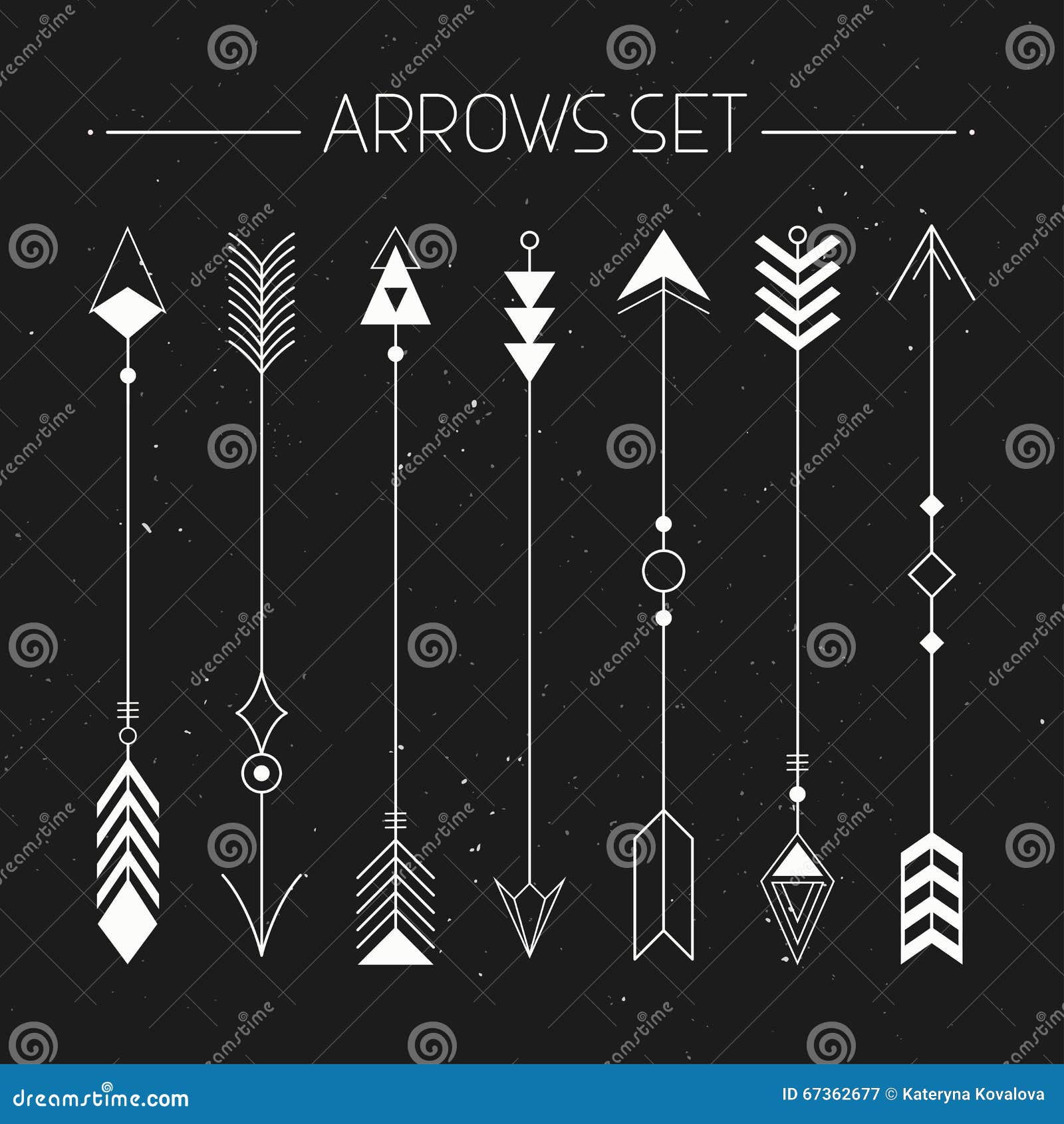 Tribal Elements Collection. Stock Vector - Illustration of retro, culture: 67362677