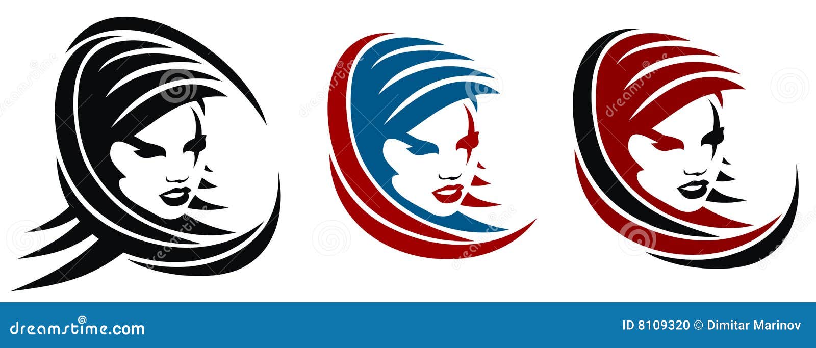 Tribal face stock vector. Illustration of face, tattoo - 8109320