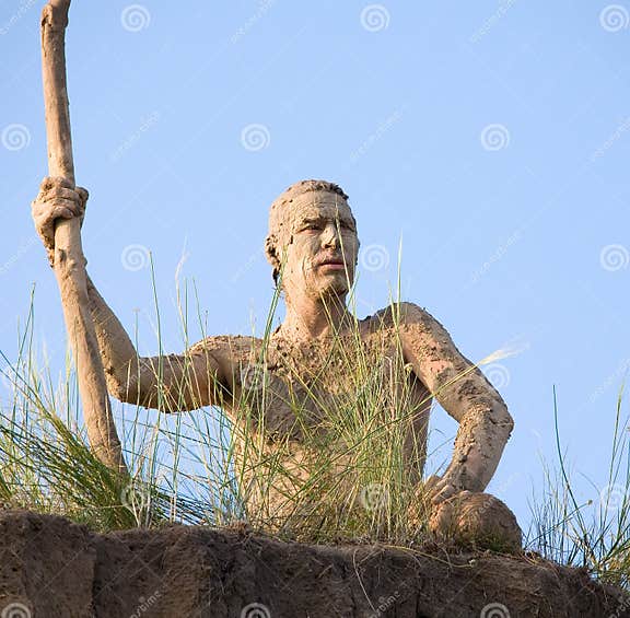 Tribal leader stock image. Image of brown, ceremonial - 16018745